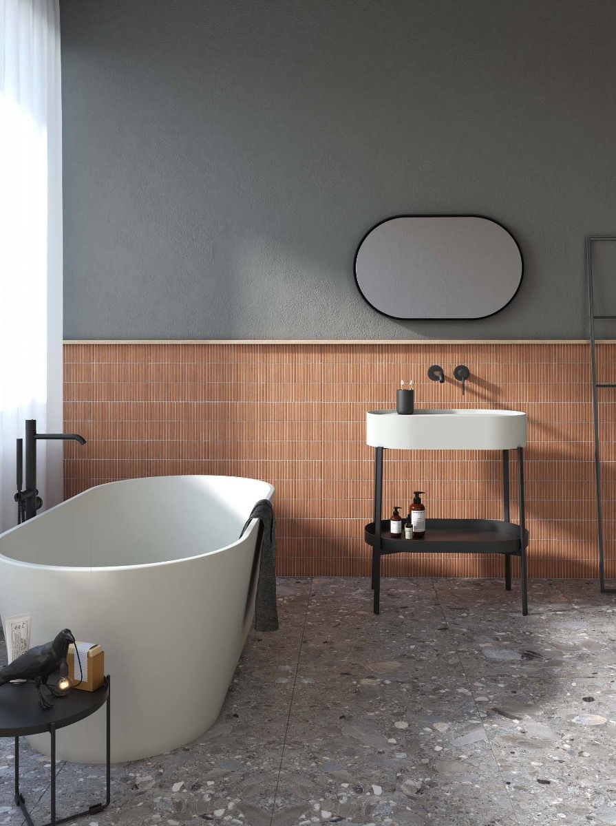 Ema Terracotta Mosaic Castello | Kit Kat Mosaic Wall & Floor Tile