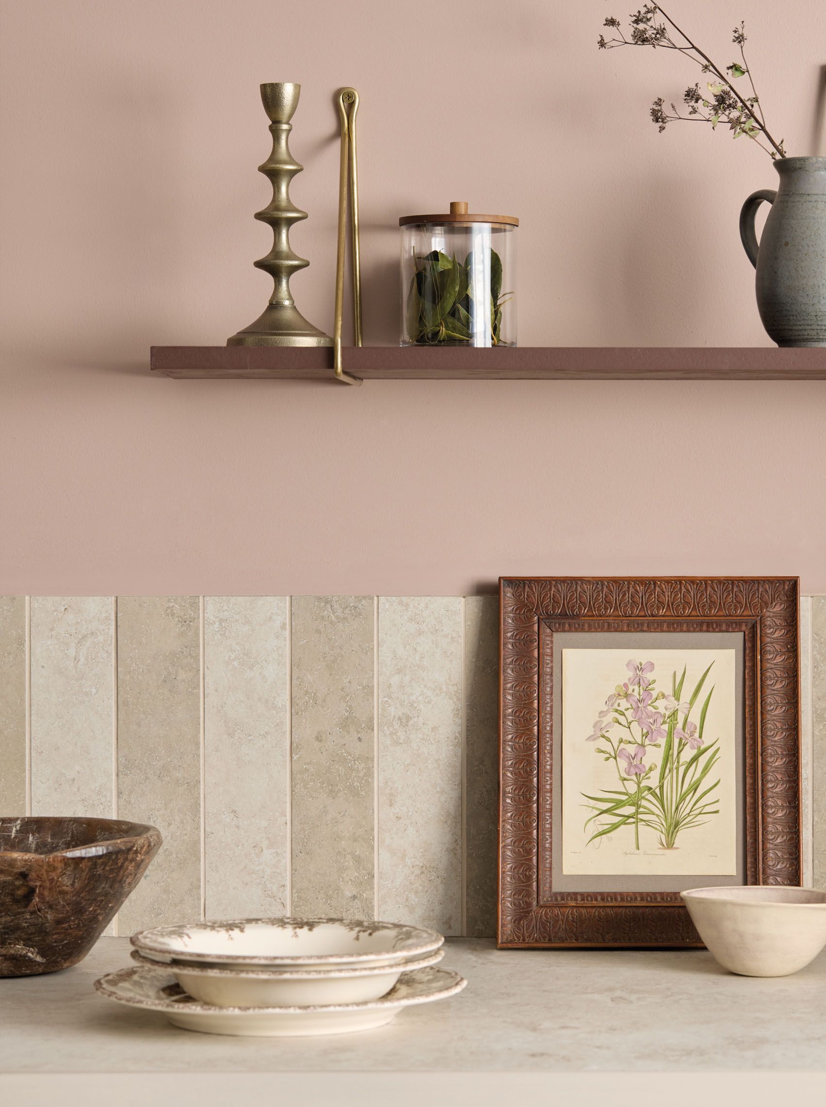 Dijon Porcelain Limestone Brick | Stone Effect Porcelain Tile