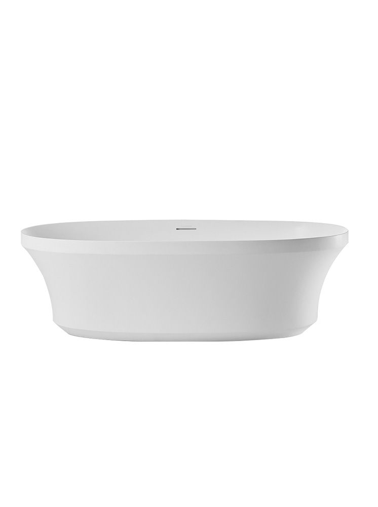 Flute MarbleForm Freestanding Bath