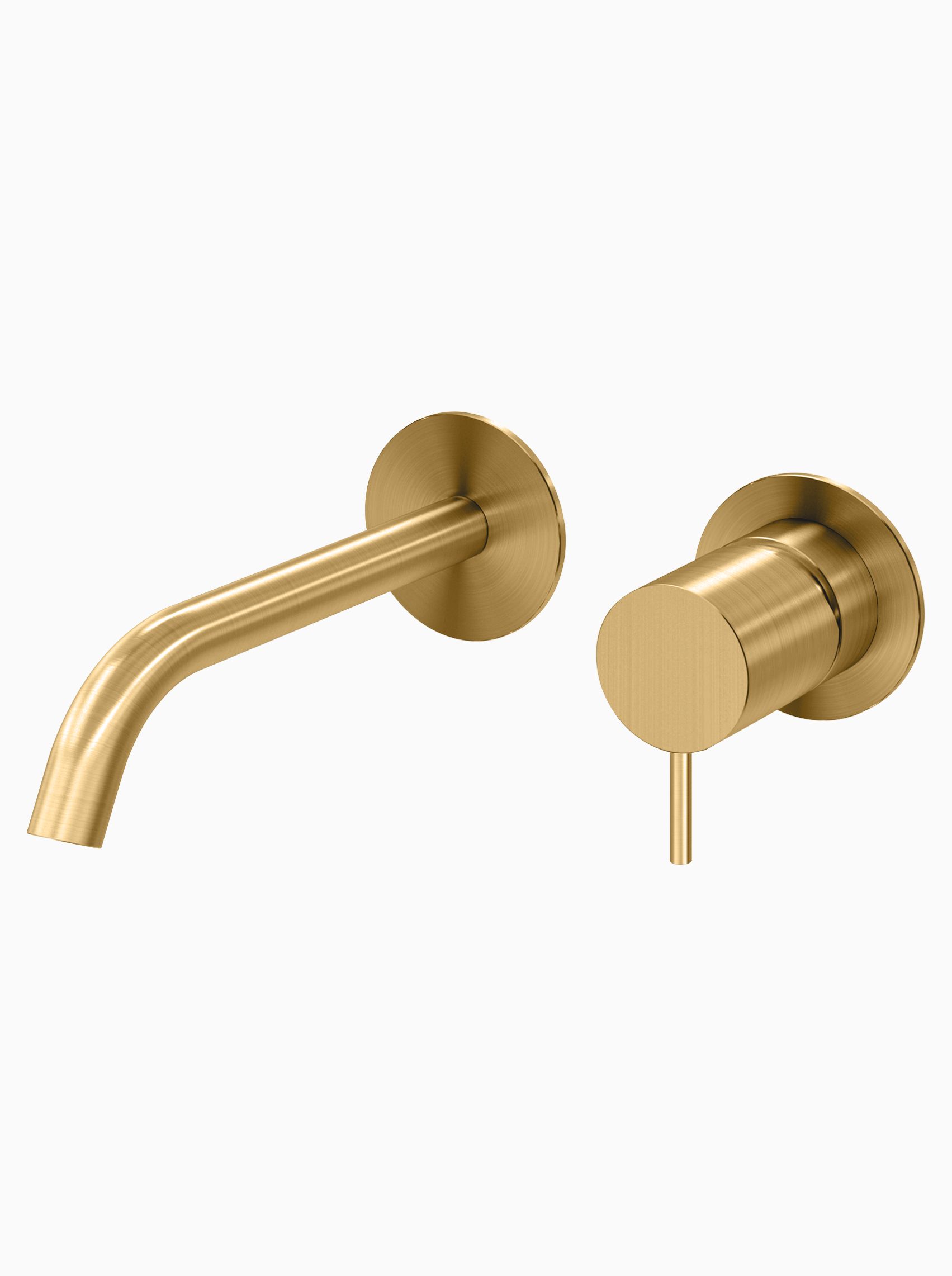 Hockley Brook Wall Mounted 2 Hole Basin Mixer
