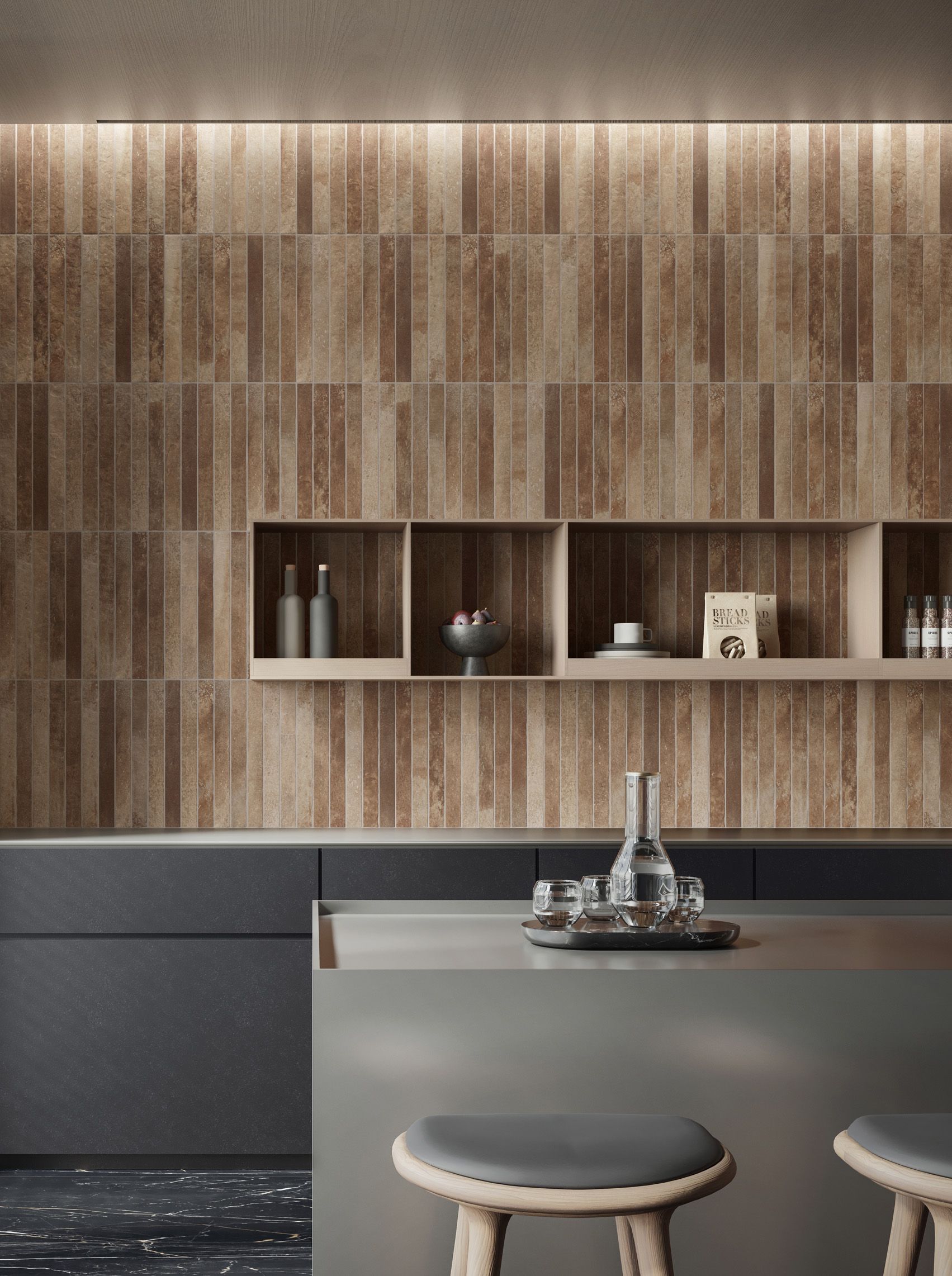 Hoxton Square Jopling | Terracotta Effect Long Brick Porcelain Tile