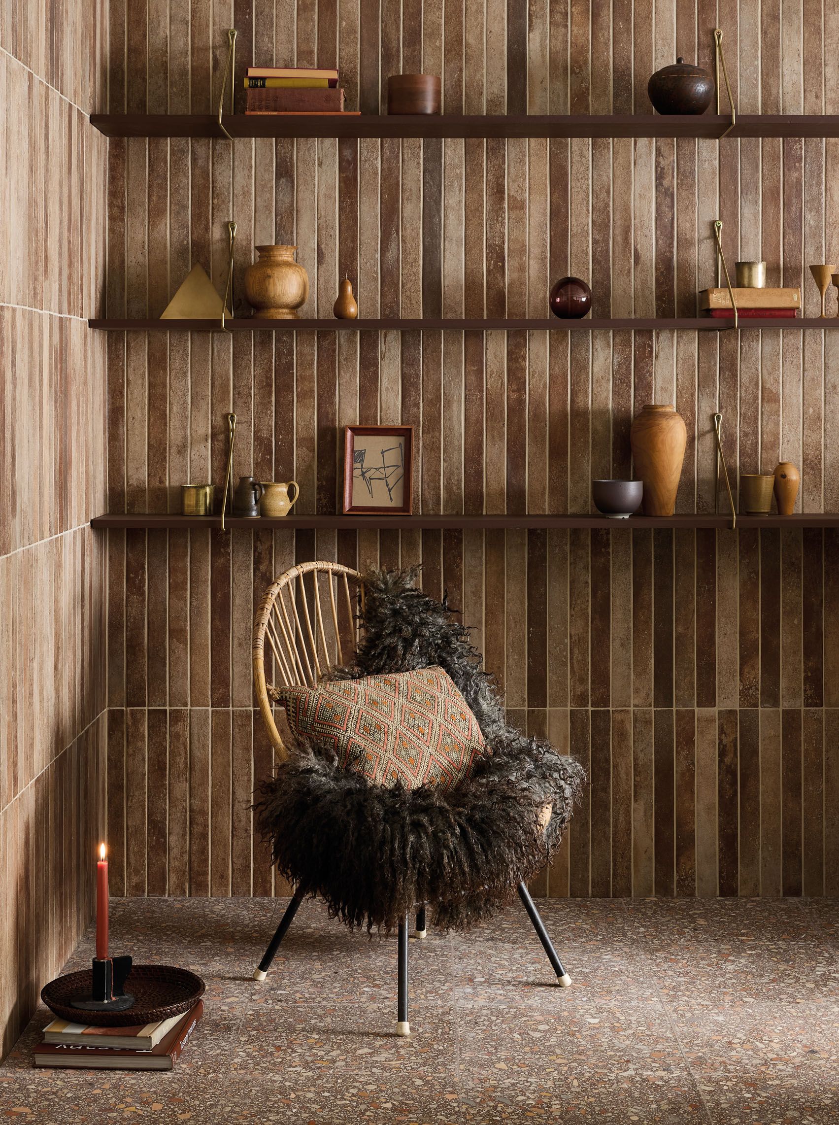 Hoxton Square Jopling | Terracotta Effect Long Brick Porcelain Tile