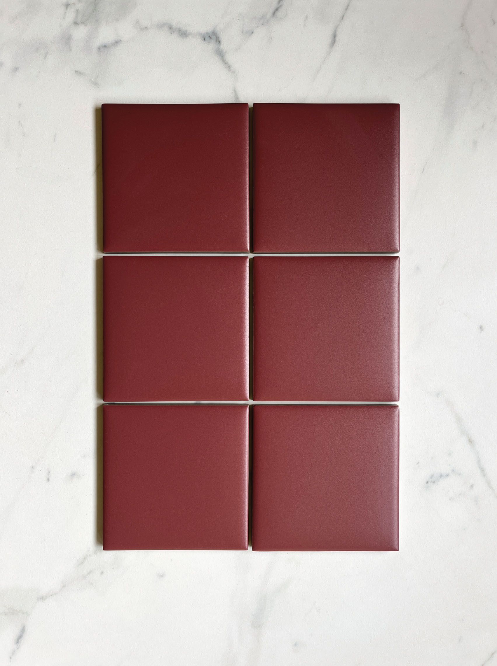 Kromatic Wine | Matt Burgundy Porcelain Wall & Floor Tile