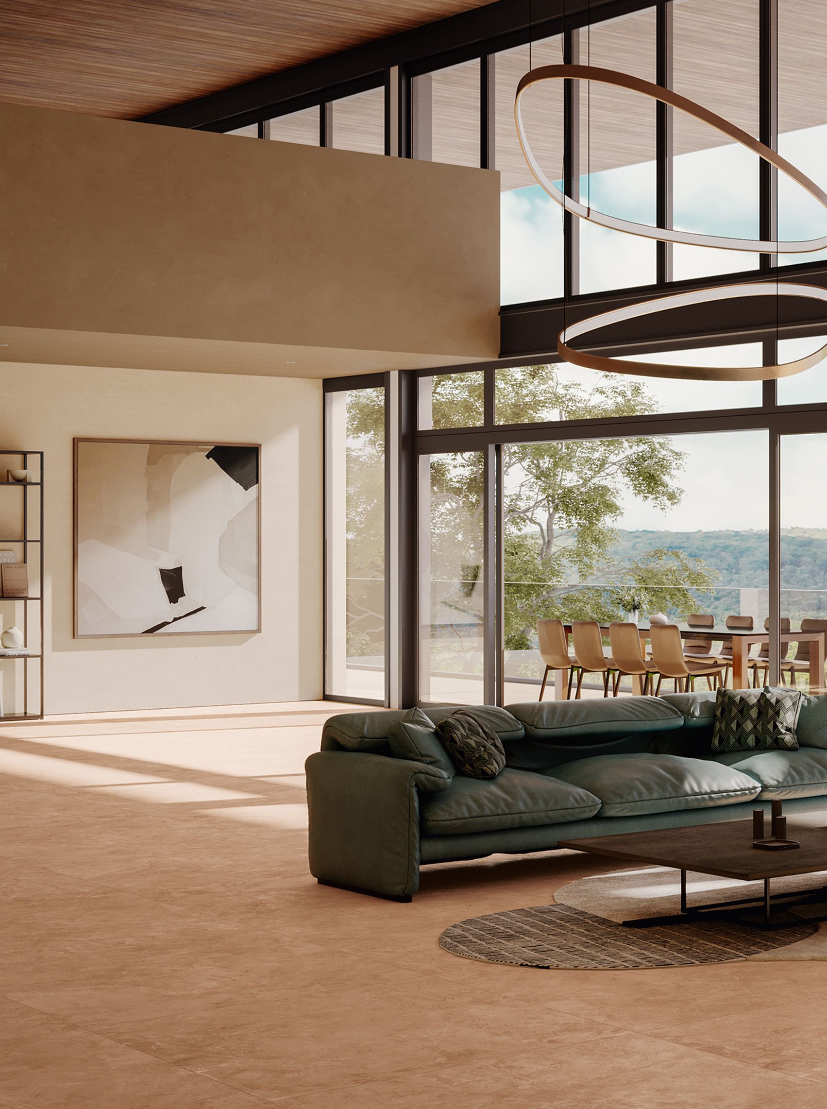 Marmorino Chiodo 60x120cm | Plaster Effect Porcelain Tile