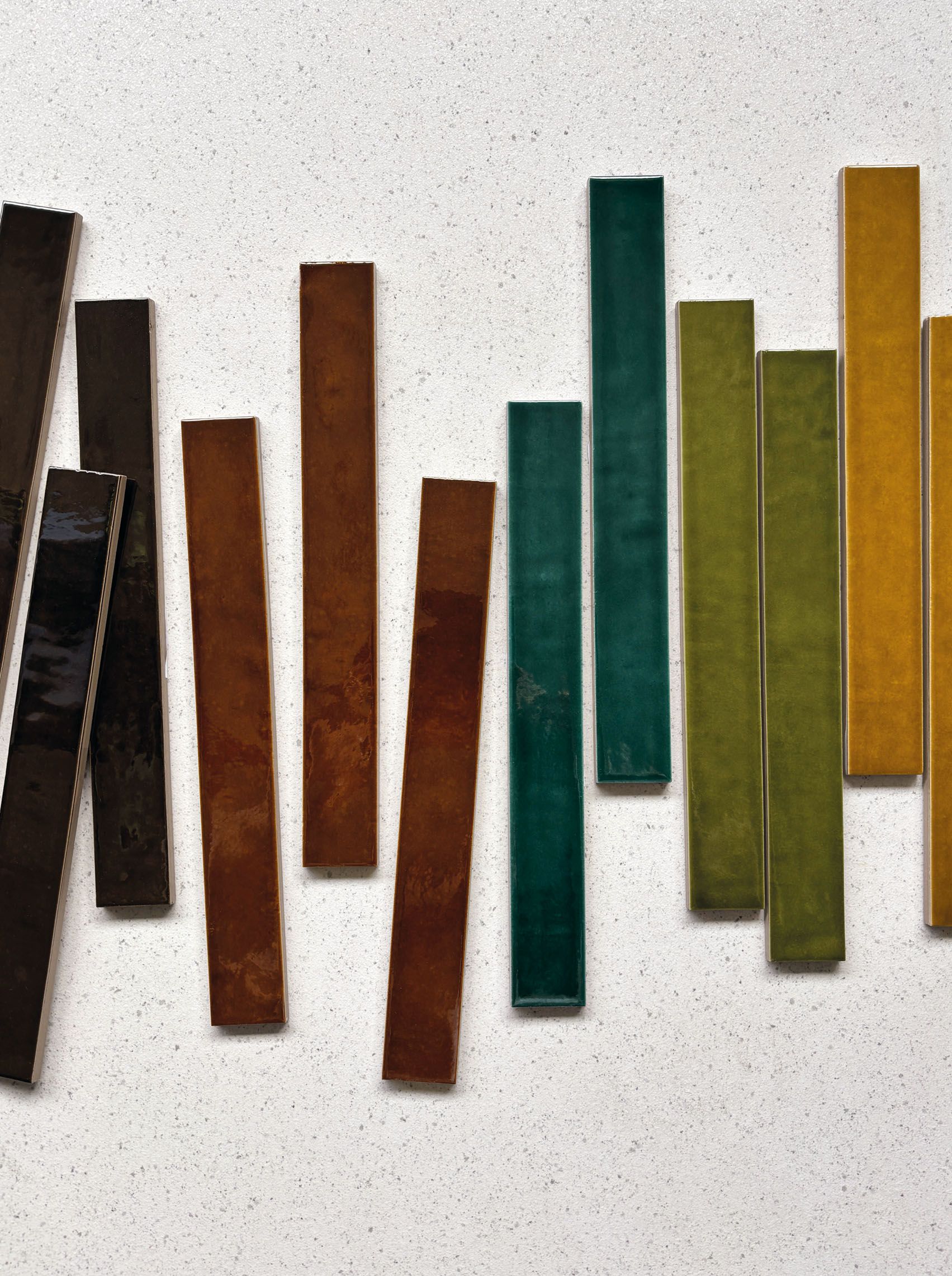 Mediterrano Molasses | Brown Long Brick Glazed Wall Tile