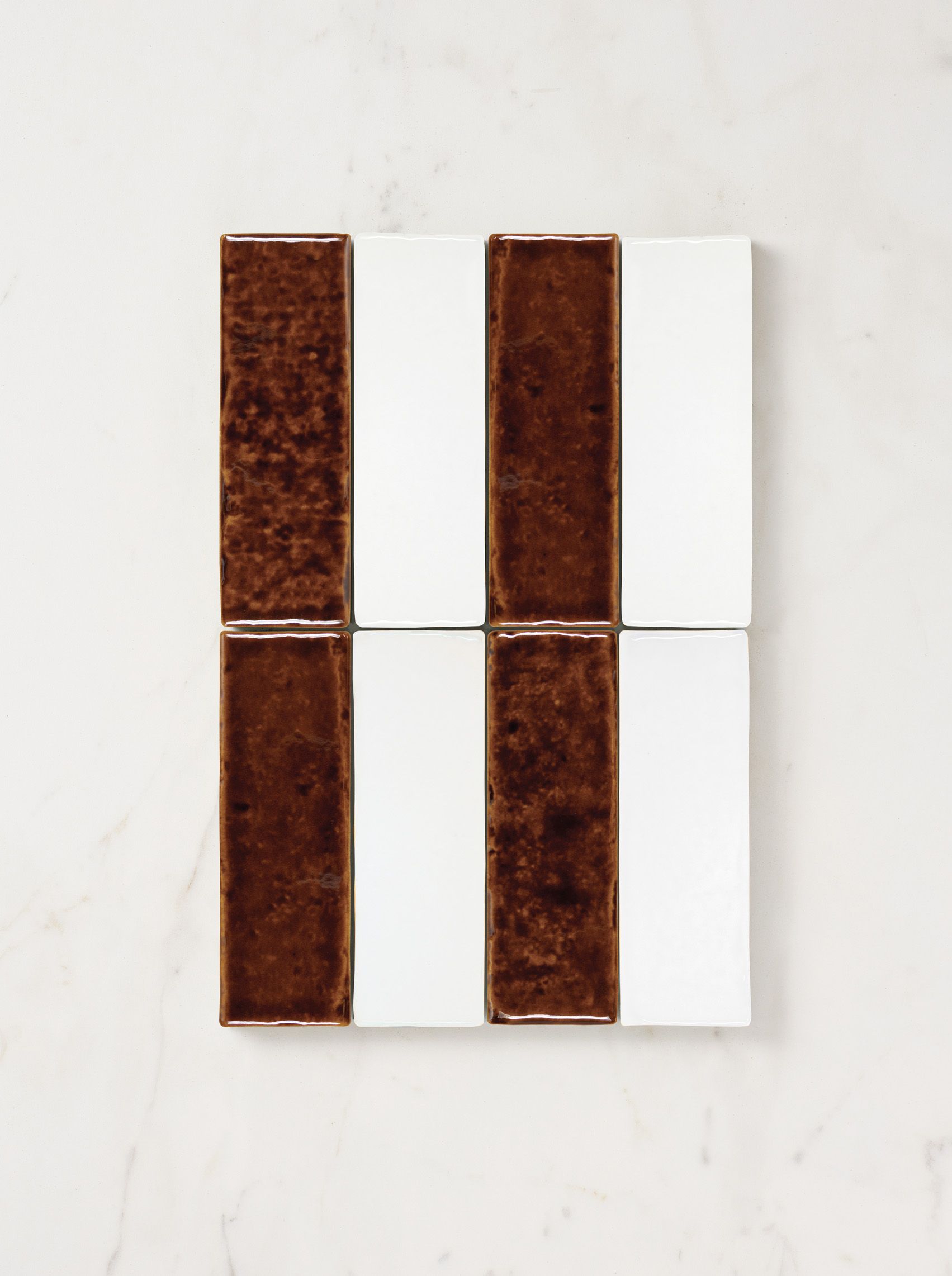 Monterey Chocolate 5x15 | Brown Glazed Metro Wall Tile