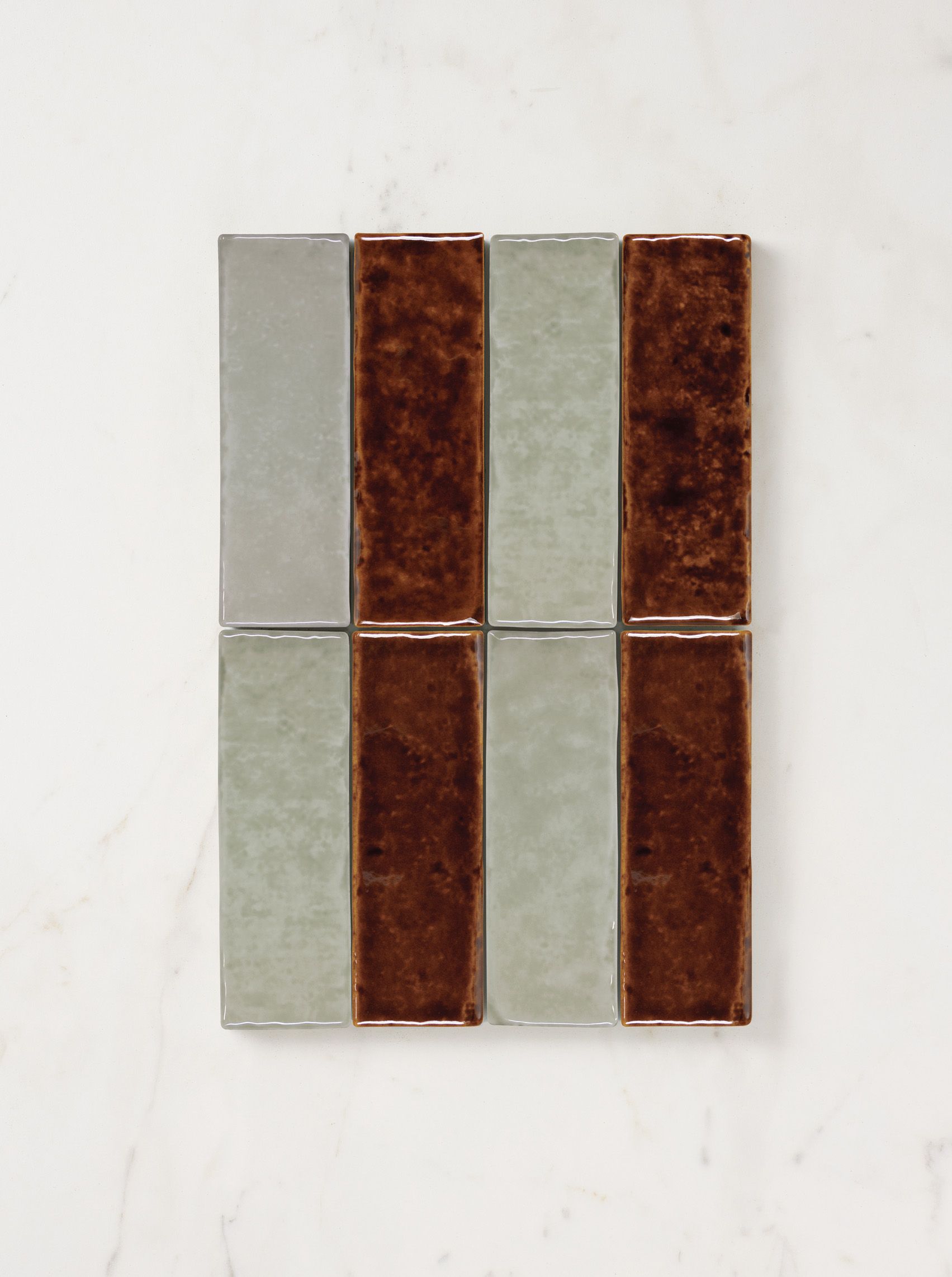 Monterey Chocolate 5x15 | Brown Glazed Metro Wall Tile