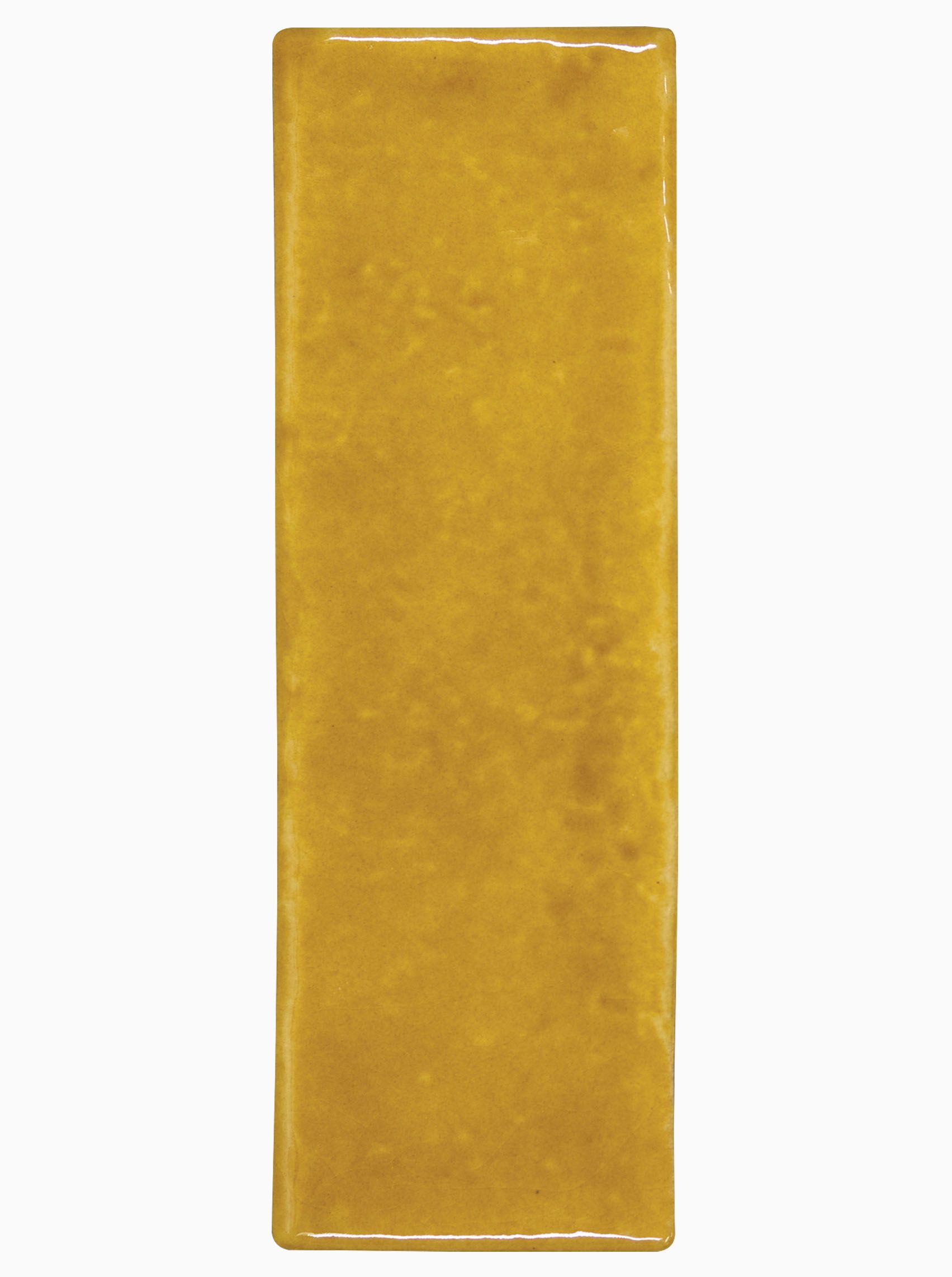 Monterey Mustard 5x15 | Yellow Glazed Metro Wall Tile