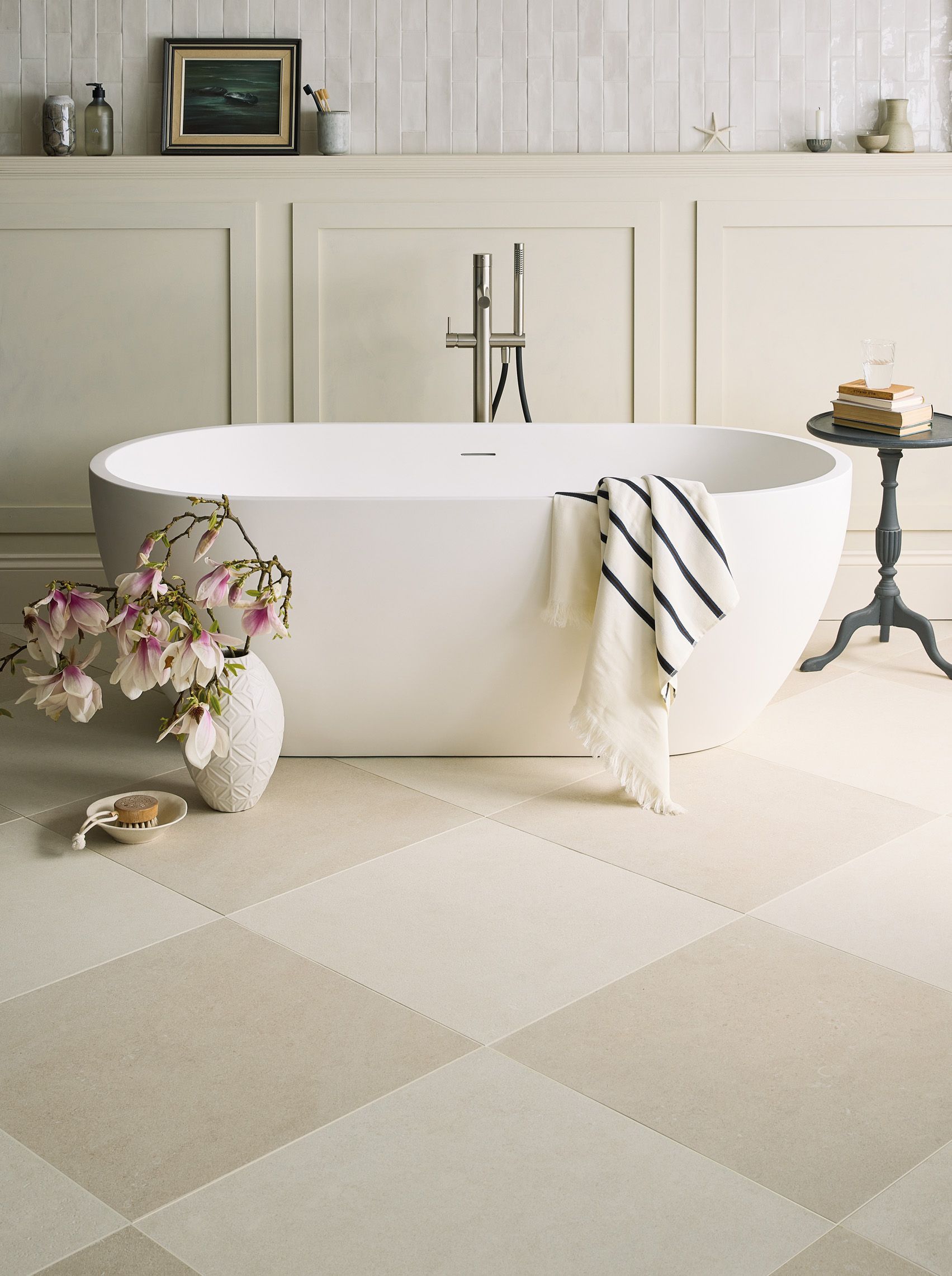 Stratus Composite Stone Freestanding Bath