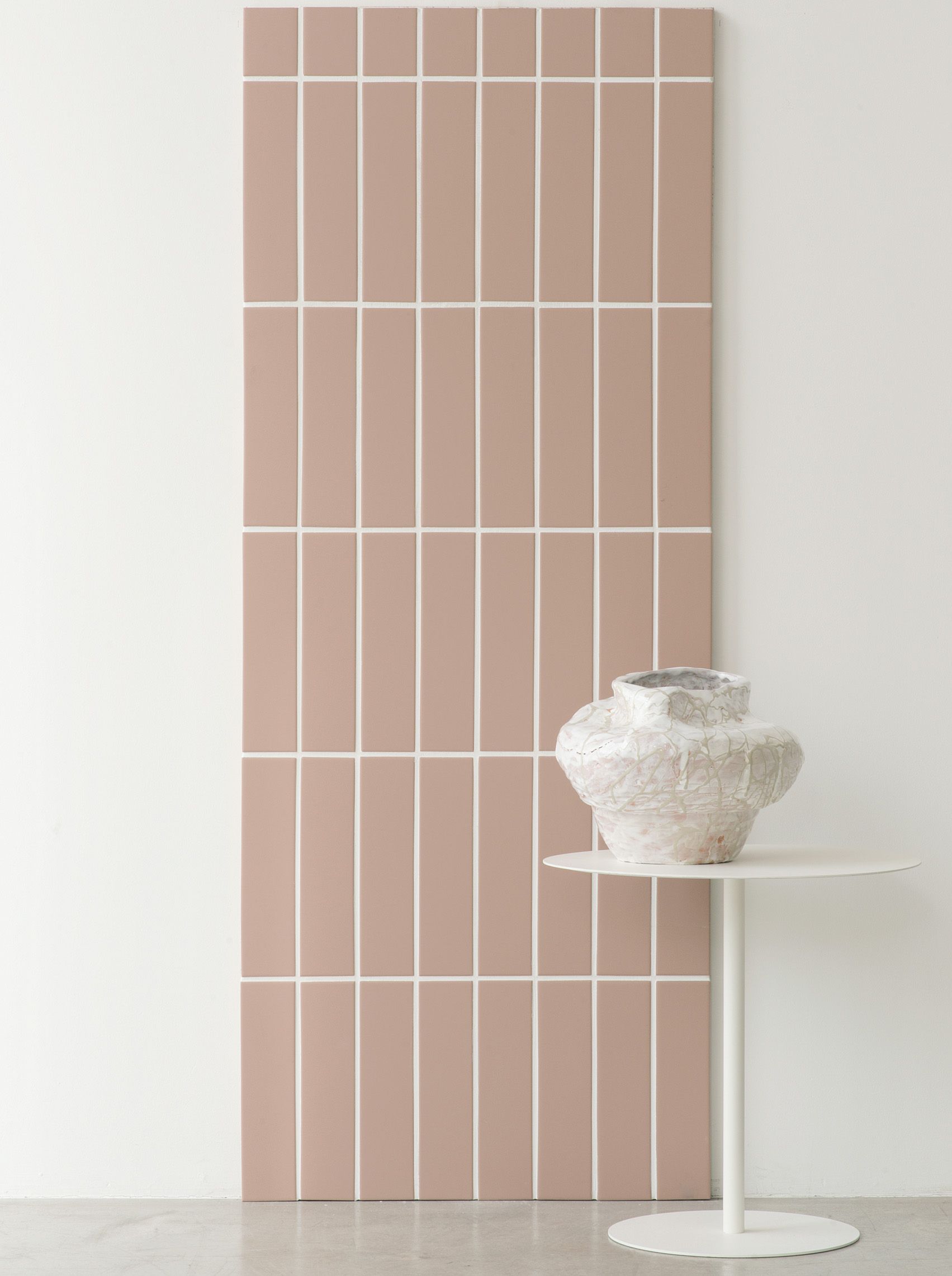 Sunset Strip Pink Taco | Pink Terracotta Glazed Brick Porcelain Tile