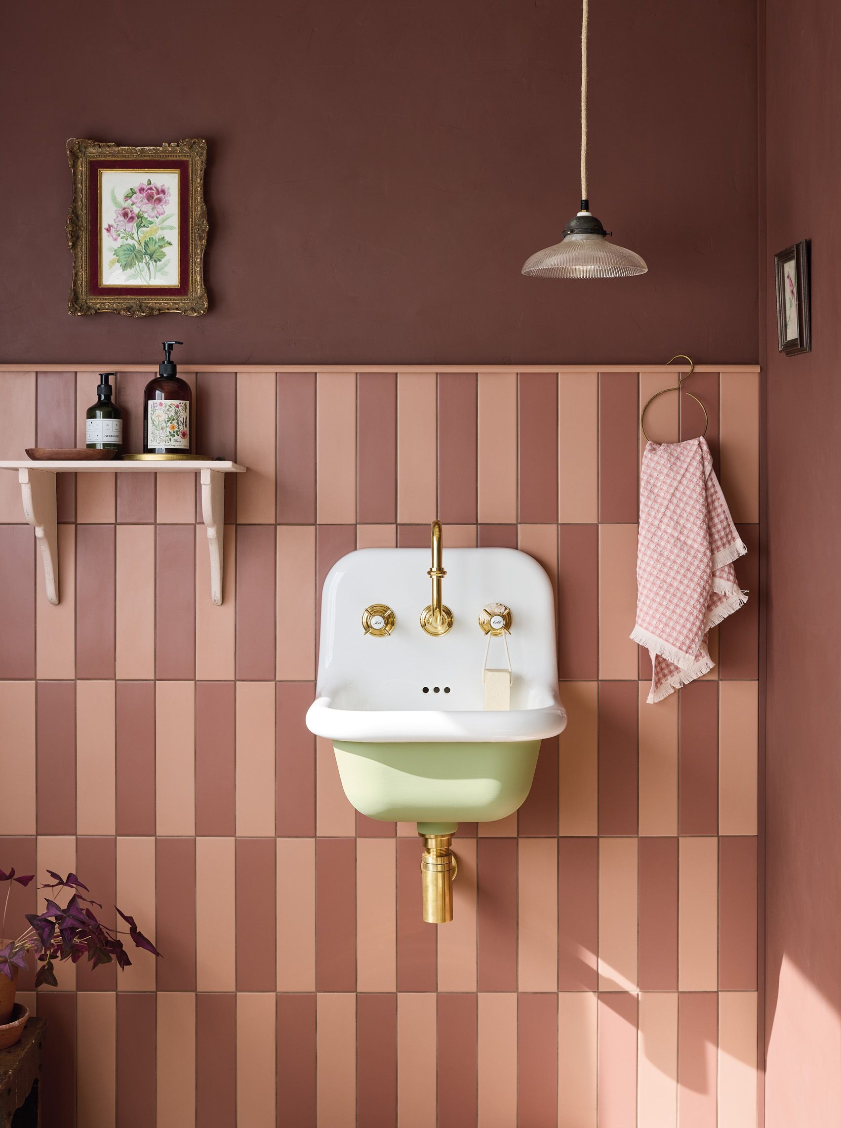 Sunset Strip Rainbow | Terracotta Glazed Brick Porcelain Tile