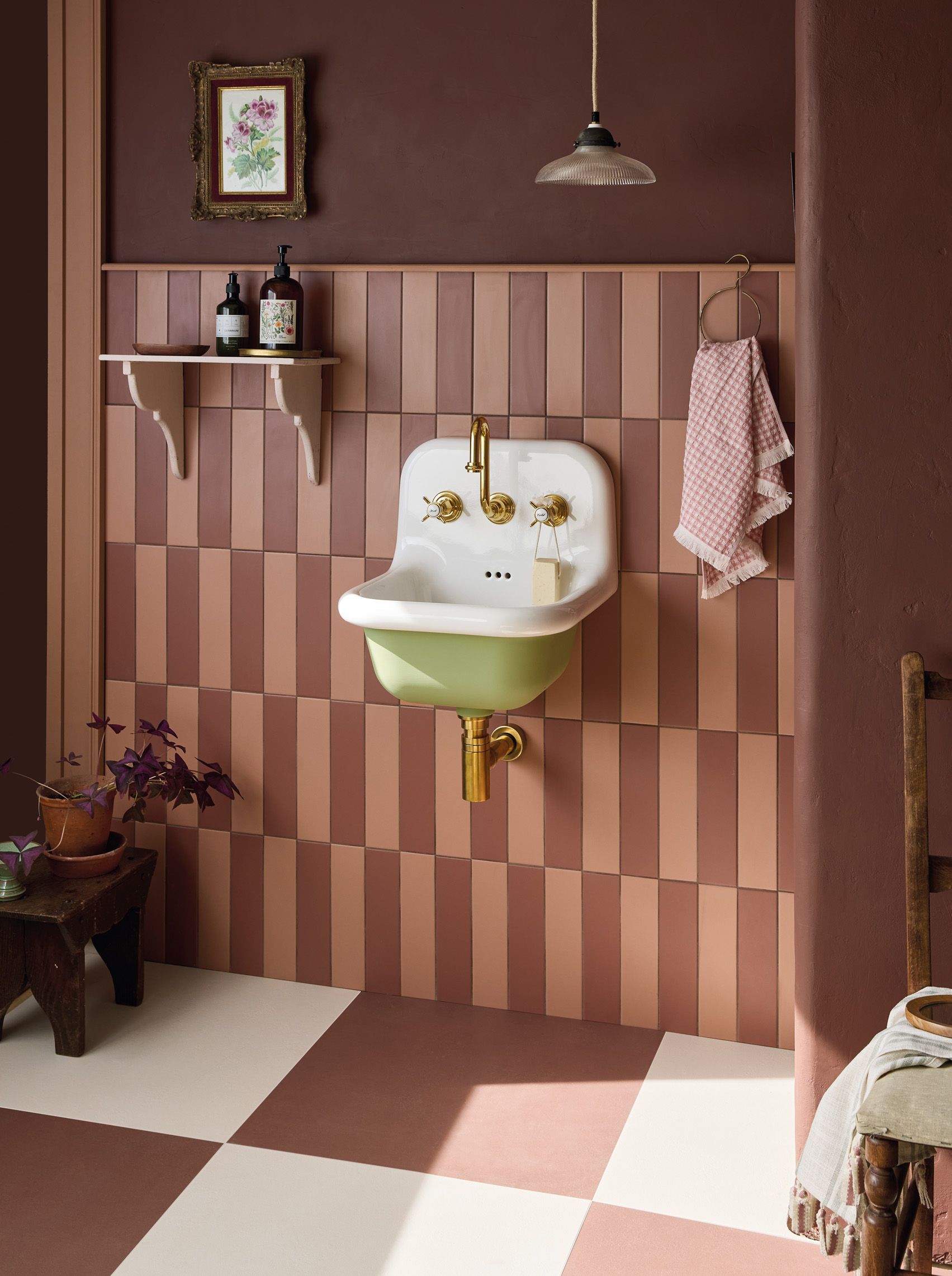 Sunset Strip Rainbow | Terracotta Glazed Brick Porcelain Tile