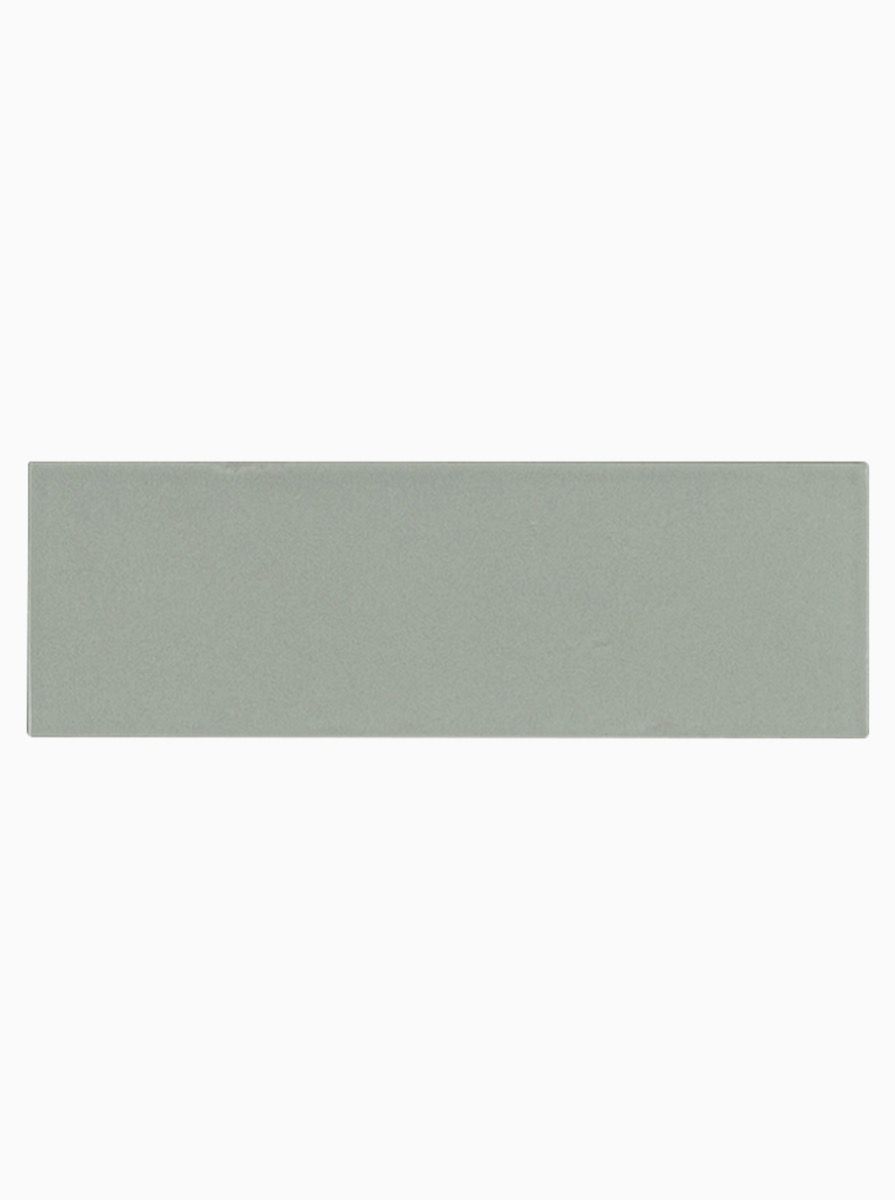 Tavolozza Ice 5x15cm | Duck Egg Blue White Matt Glazed Wall Tile