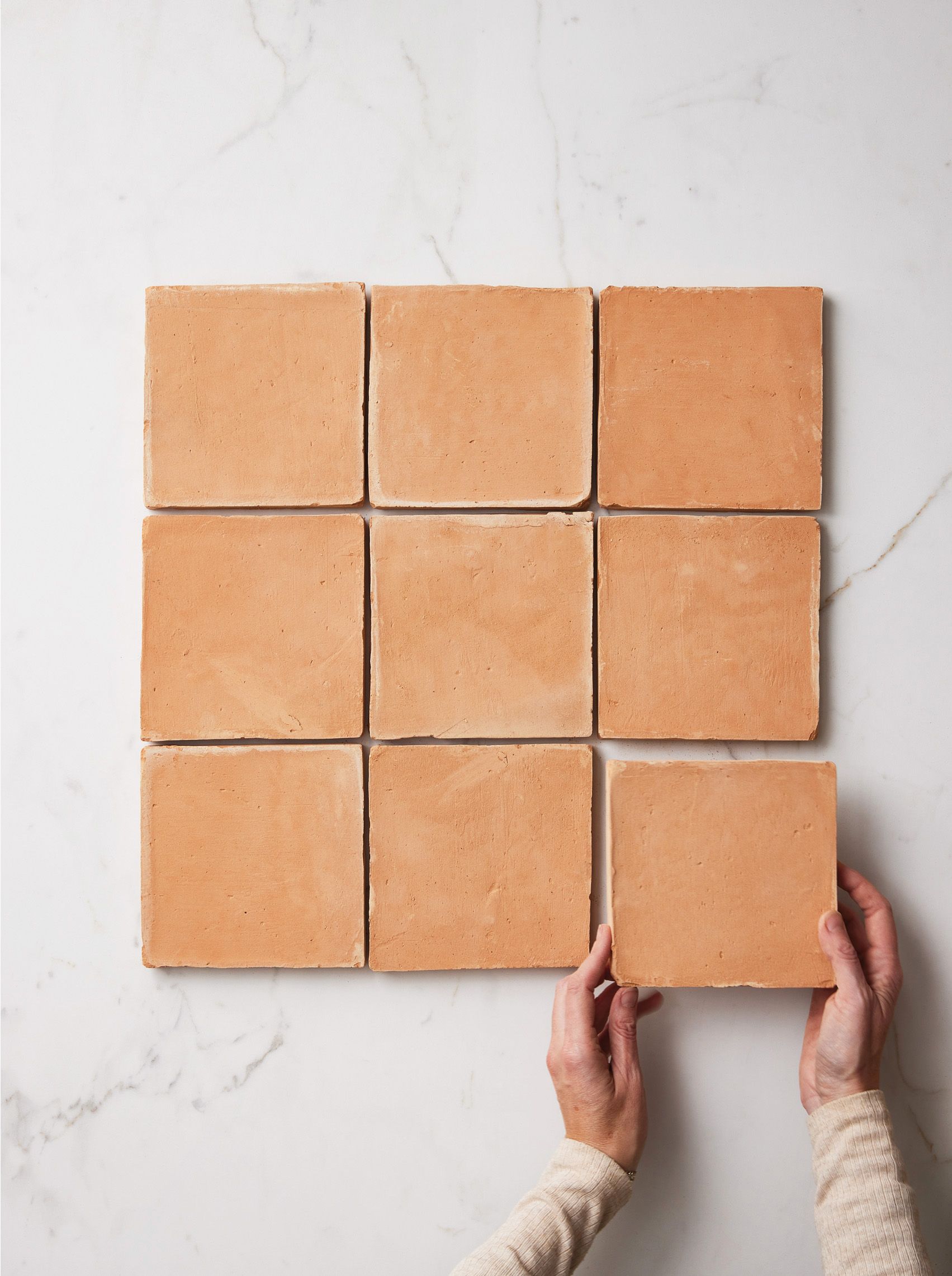 Villa Terracotta 15x15cm | Handmade Wall & Floor Tile