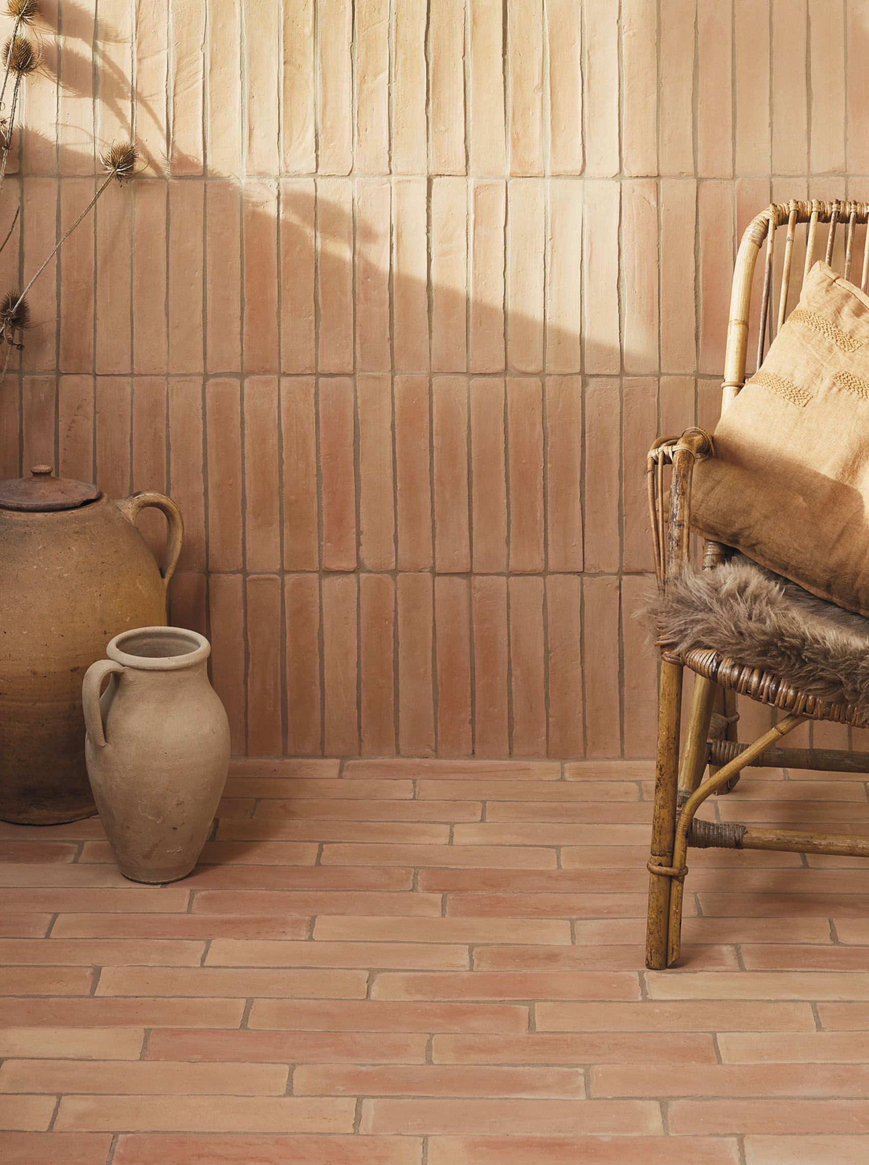 Villa Terracotta 7.5x30cm | Handmade Wall & Floor Tile