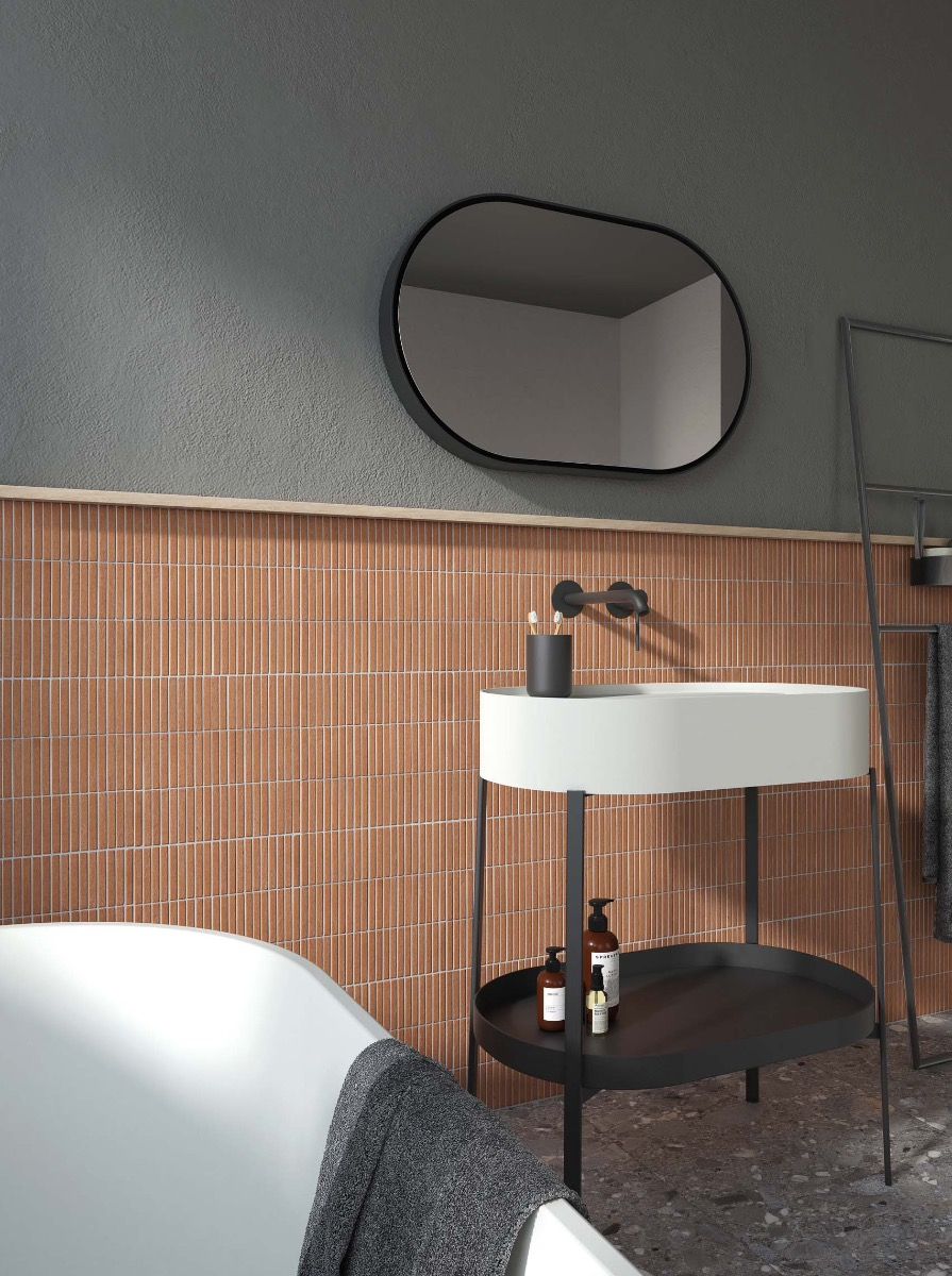 Ema Terracotta Mosaic Castello | Kit Kat Mosaic Wall & Floor Tile