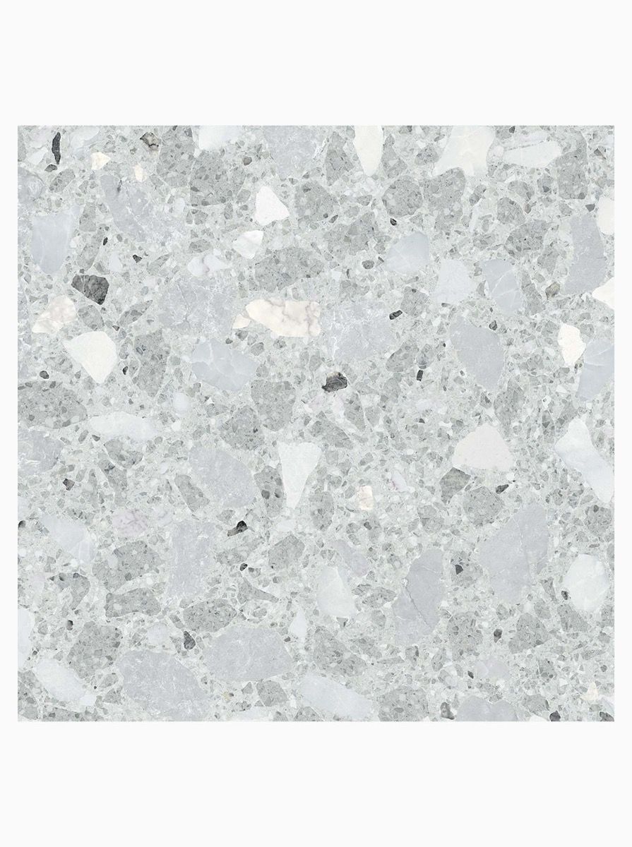 Chunk Grey Big Chip 80x80cm | Terrazzo Style Porcelain Tile