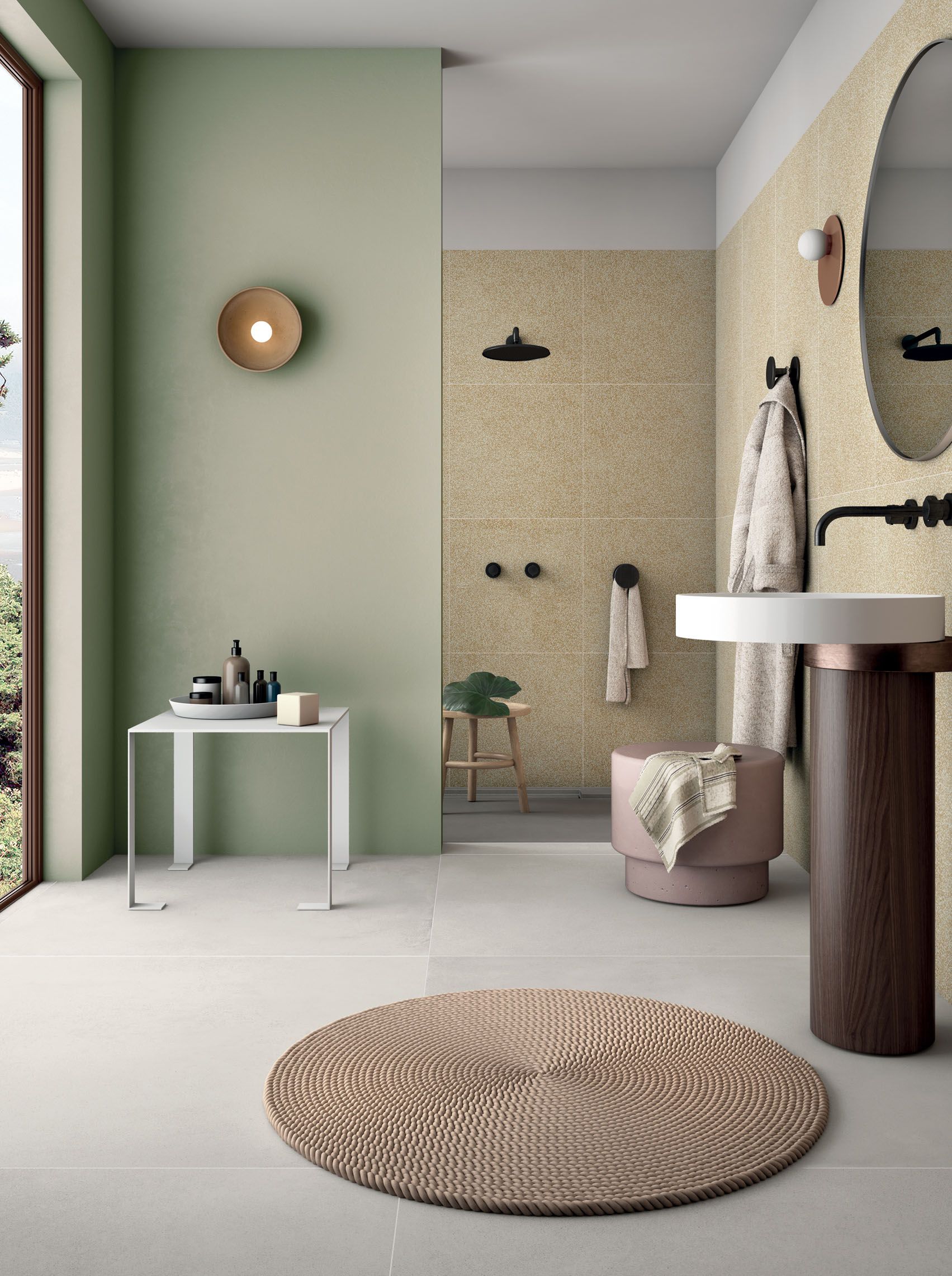 Diavoletti Mango 60x60cm | Terrazzo Effect Porcelain Tile