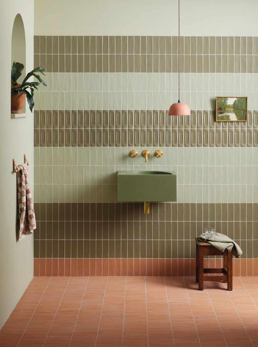 Ema Terracotta Mosaic Forno | Kit Kat Mosaic Wall & Floor Tile