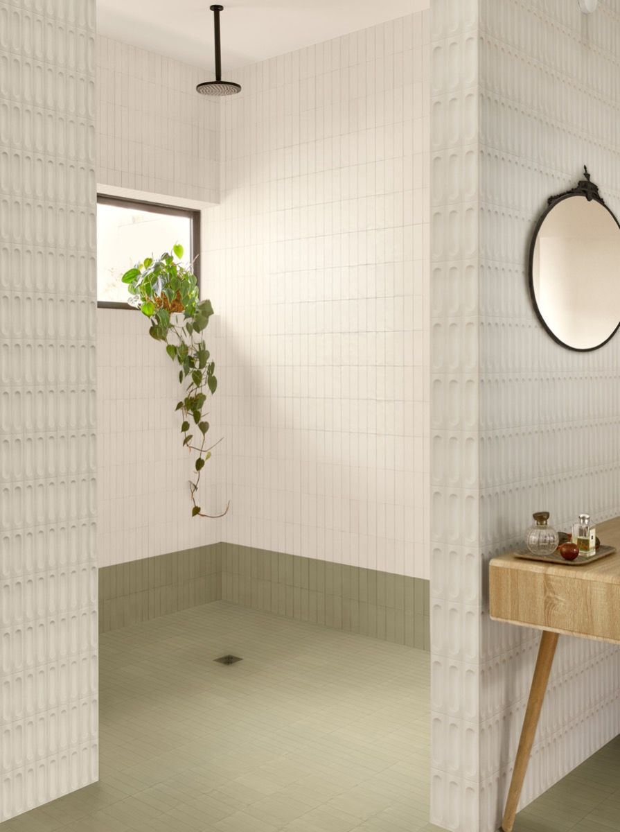 Tavolozza Linen Curve | Claybrook | Glazed Wall Tile