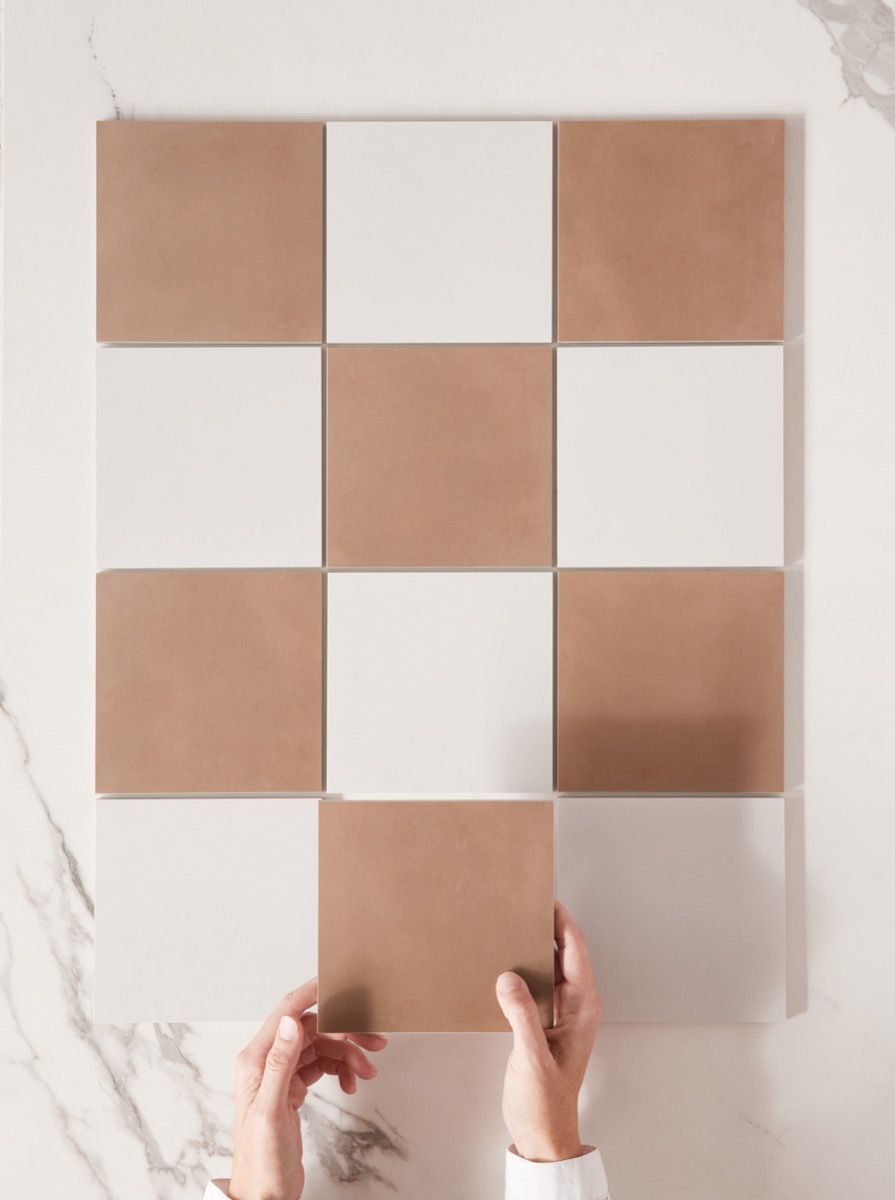 Vintage Vibes Mocha 15x15cm | Brown Porcelain Wall & Floor Tile