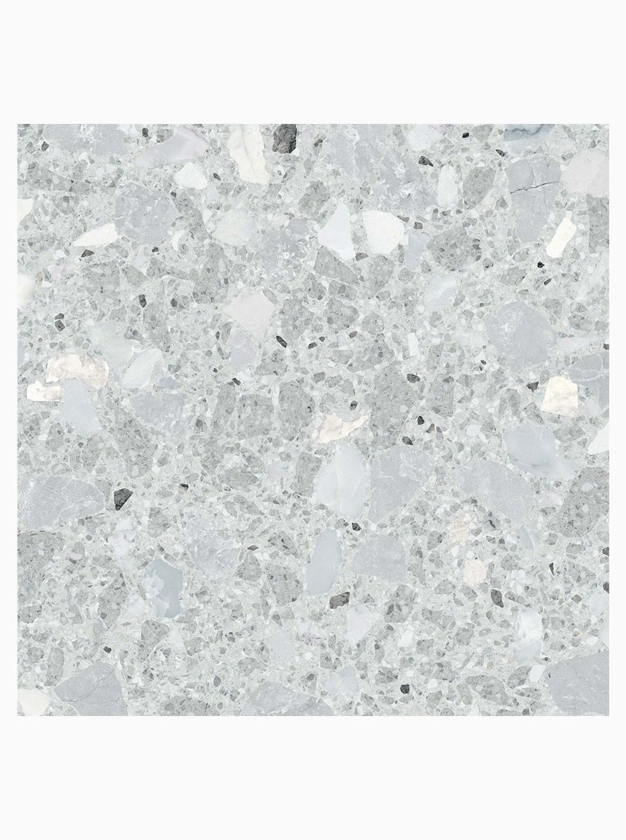 Chunk Moss Small Chip 80x80cm | Terrazzo Style Porcelain Tile