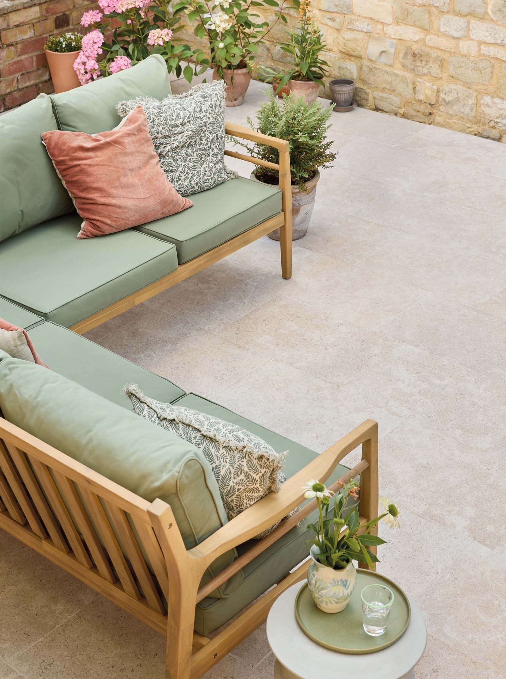 Dijon Limestone 20x20cm | Beige Limestone Wall & Floor Tile