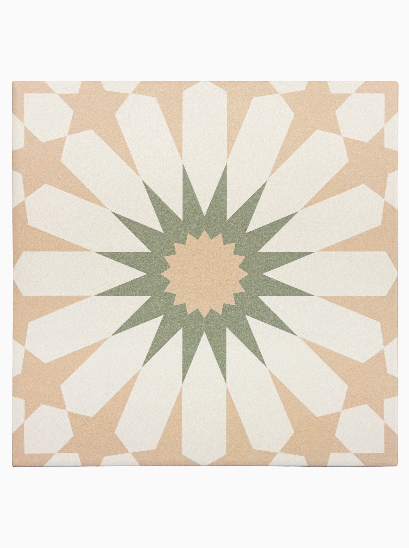 Discotheque Cyndi | Green Patterned Porcelain Tile