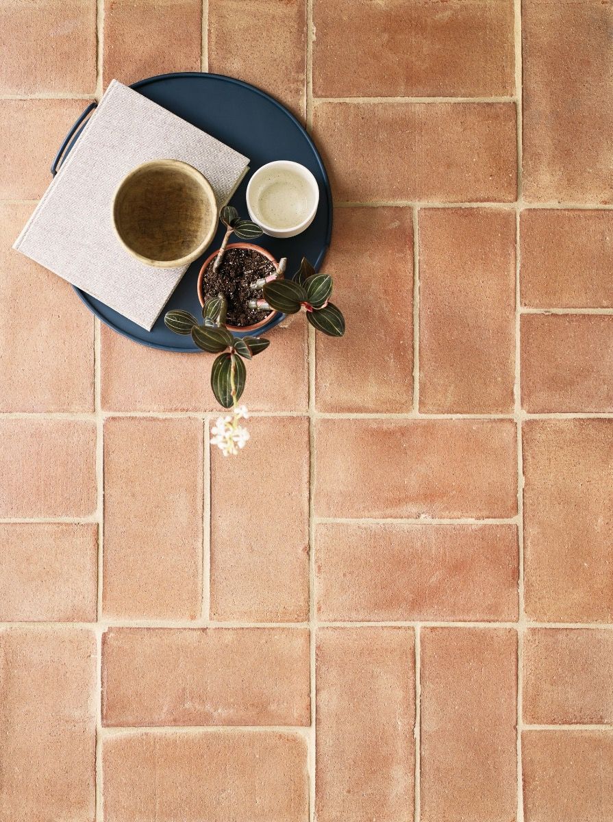 Handmade Terracotta Red 20x20cm | Handmade Wall & Floor Tile