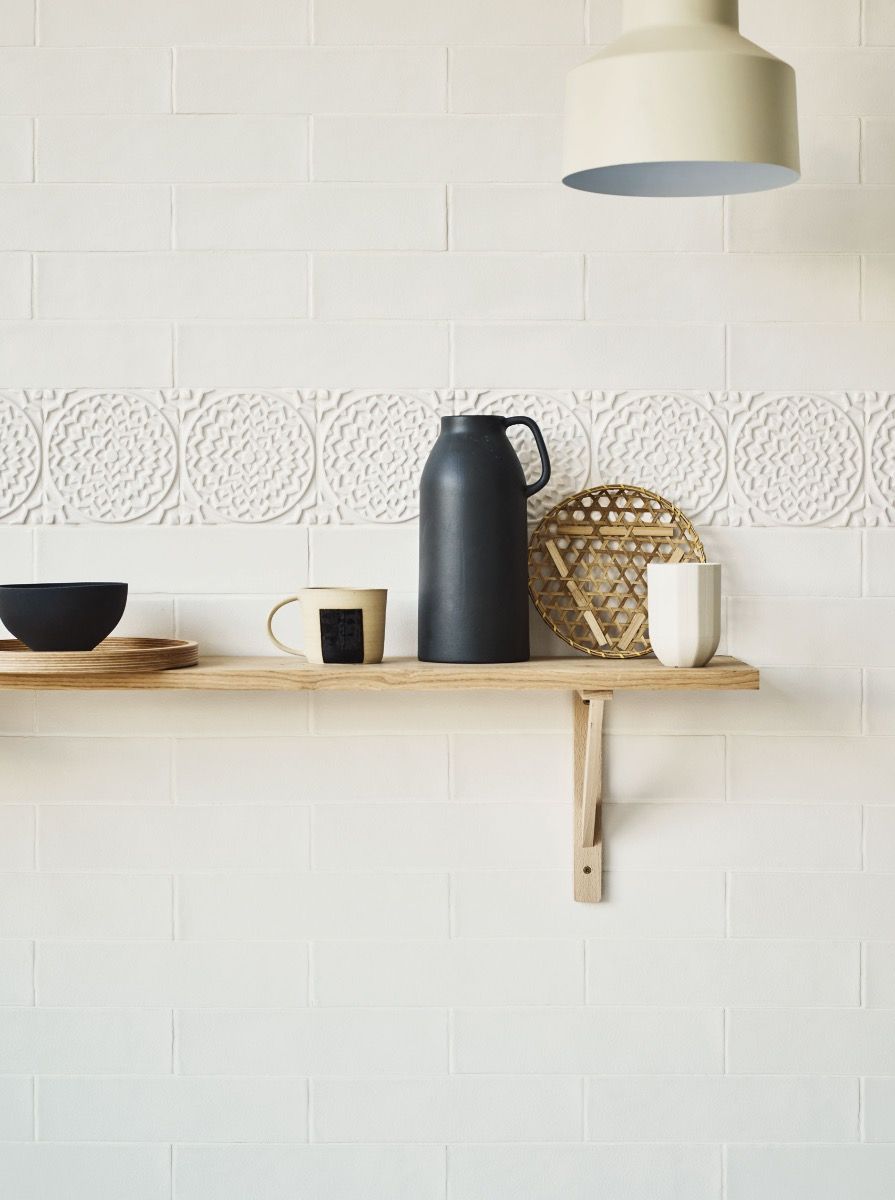 Osaka Kita 7.5x15cm | White Satin Glazed Wall Tile