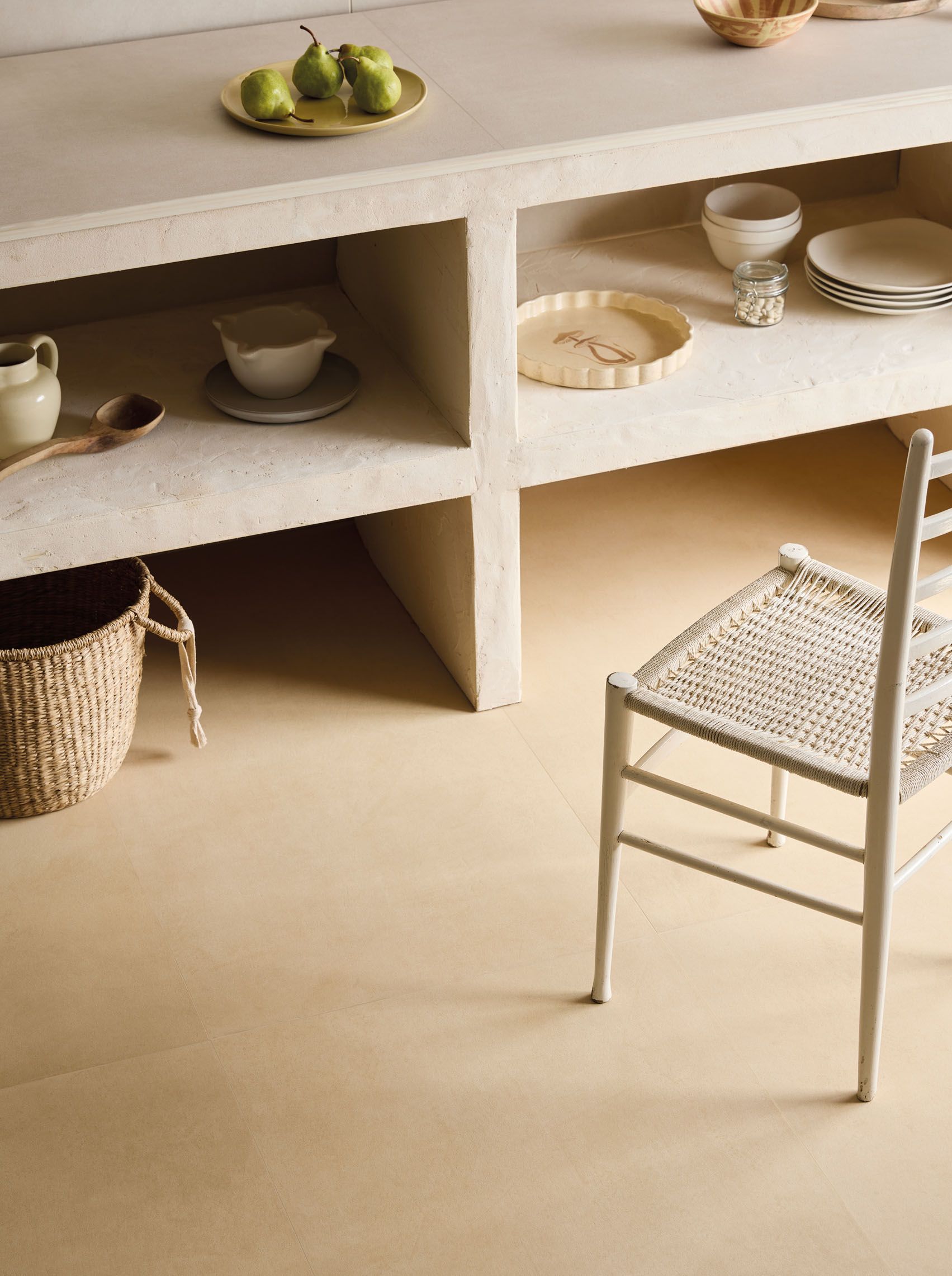 Porticato Cipria 60x120 - 6mm | Plaster Effect Porcelain Tile