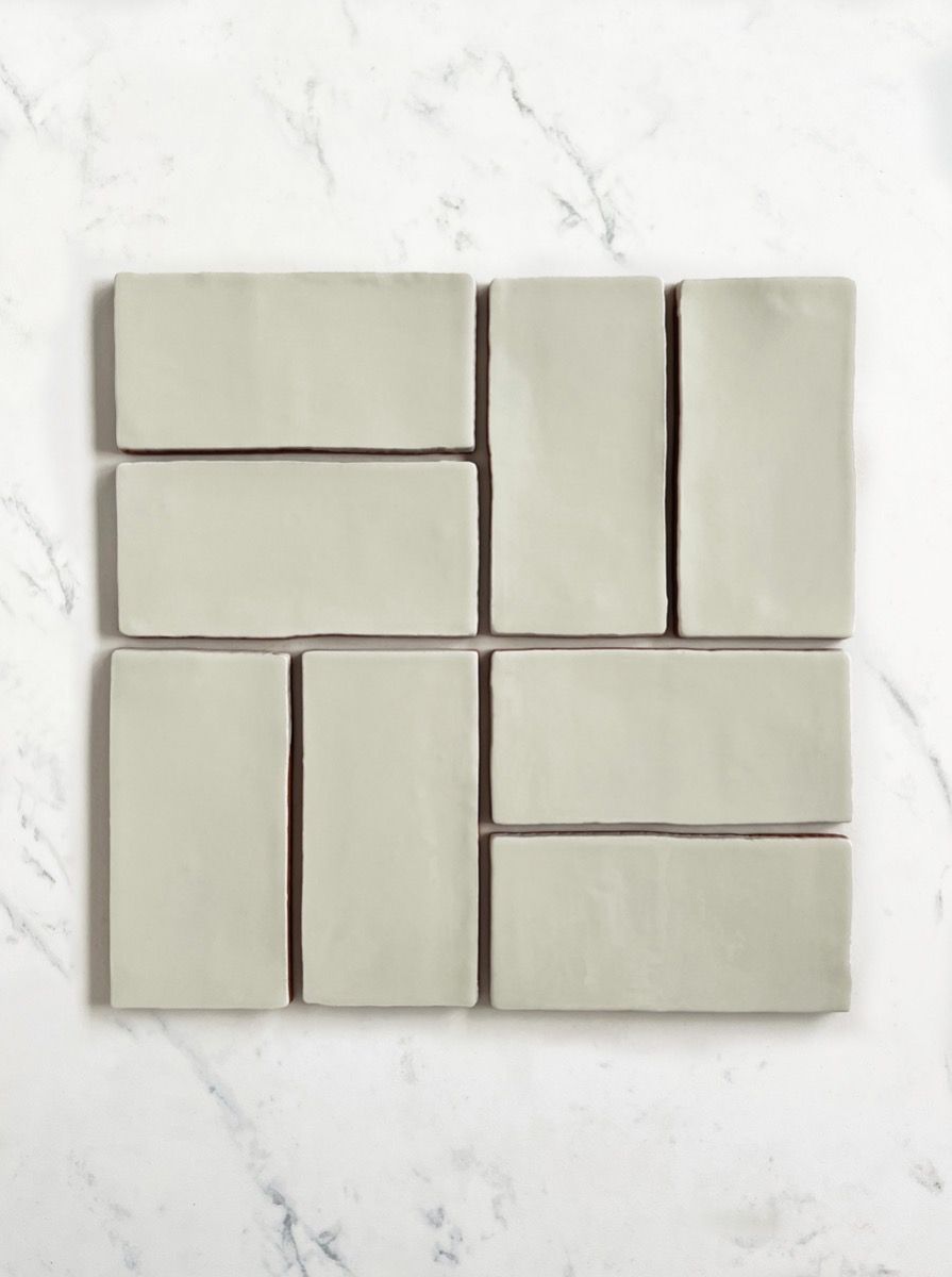 Potters Glaze Gadsby | Green Glazed Metro Wall Tile