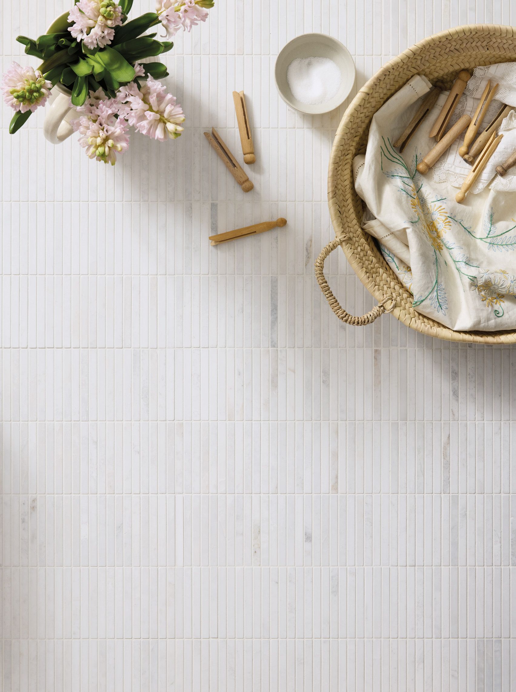 Kit Kat Mosaic Tiles | Claybrook | Free Samples & Free Delivery