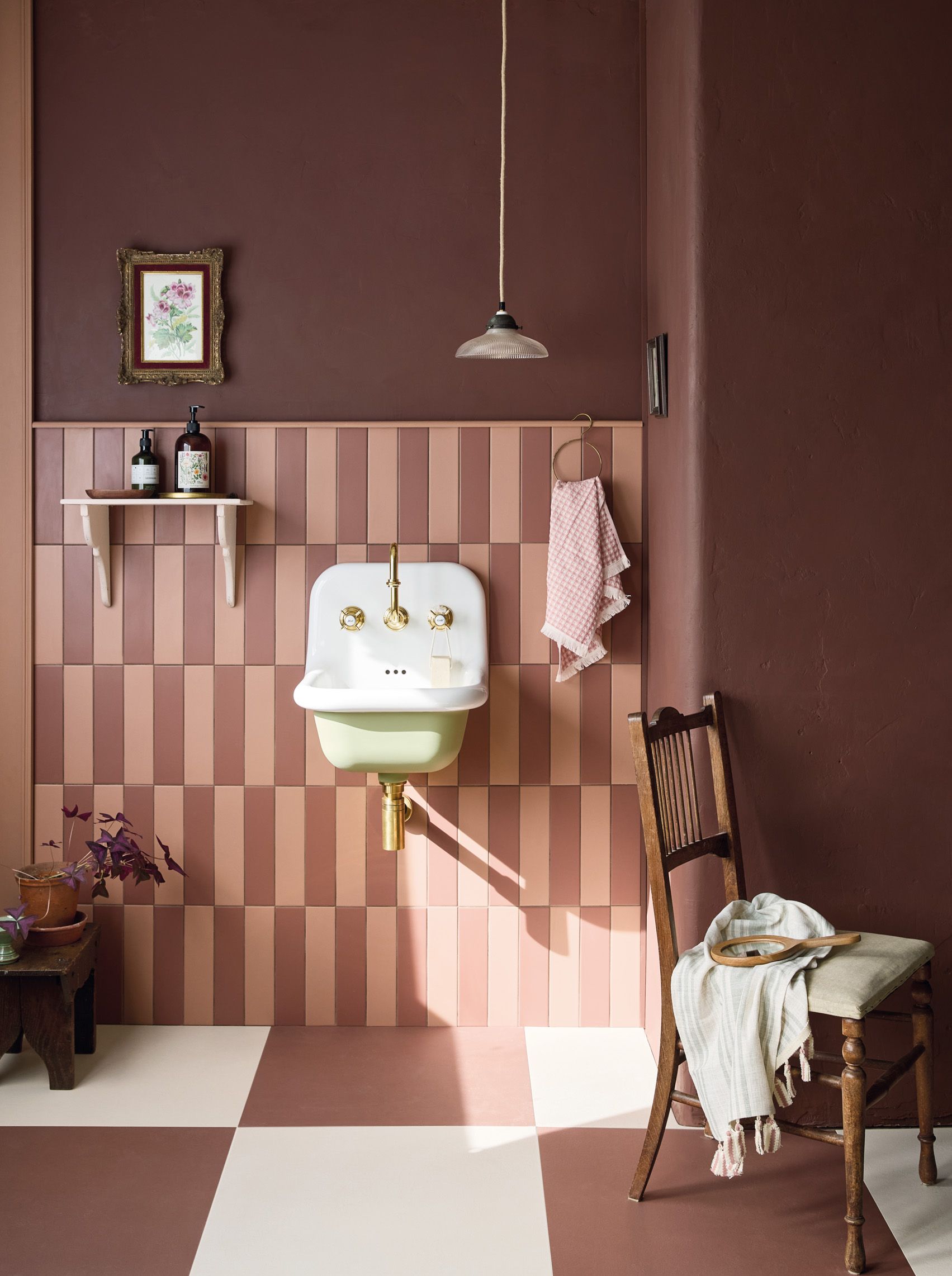 Sunset Strip Rainbow | Terracotta Glazed Brick Porcelain Tile