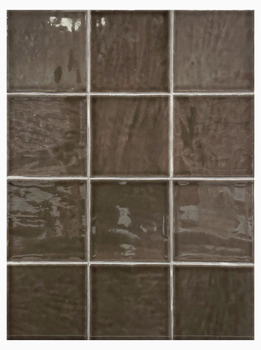 Tan-Tan Kaftan 10x10cm | Pale Blue Zellige Style Wall Tile