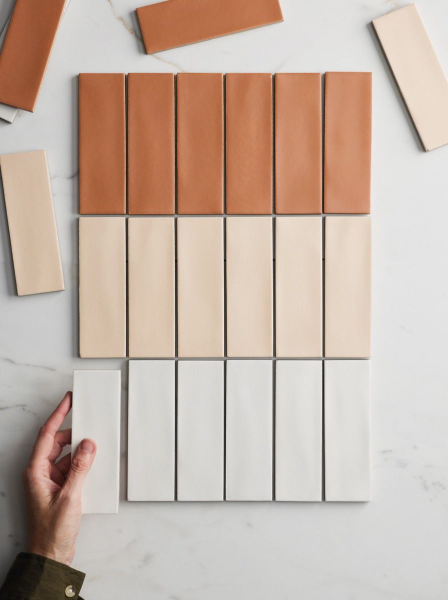 Tavolozza | Glazed Relief Brick Wall Tile Collection | Free Delivery