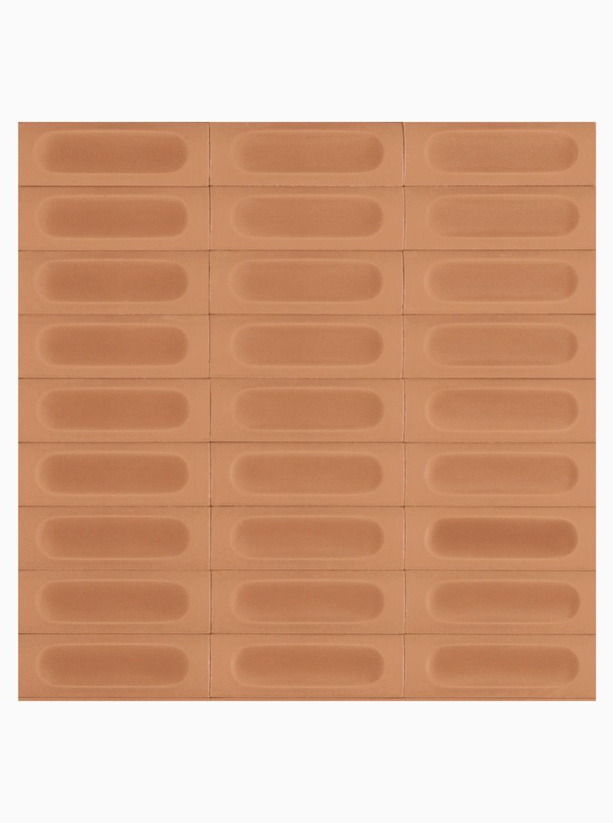 Tavolozza Rust 5x15cm | Terracotta Matt Glazed Wall Tile