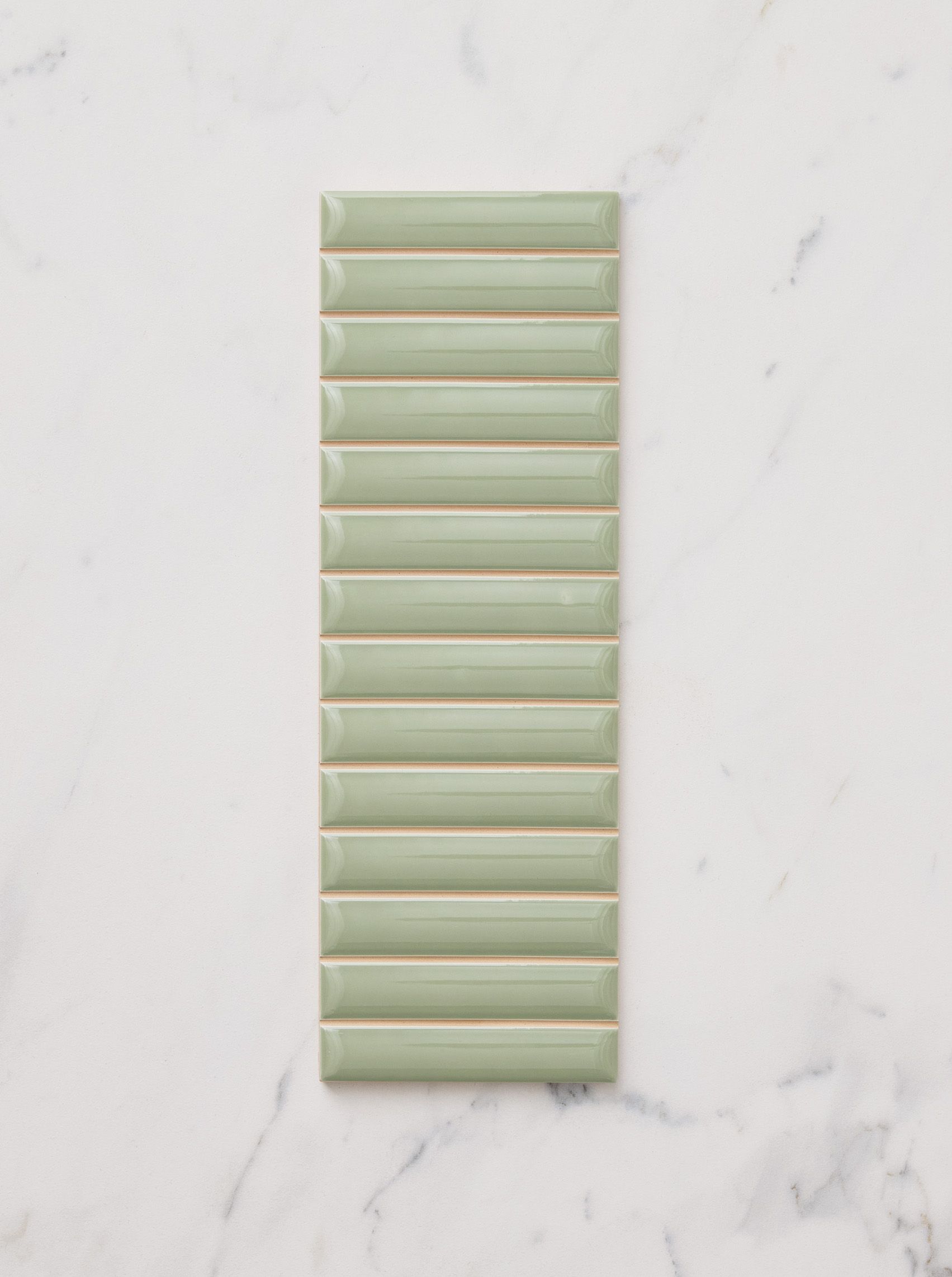 Tutti Flutti Cherry Gloss | Burgundy Glazed Fluted Wall Tile