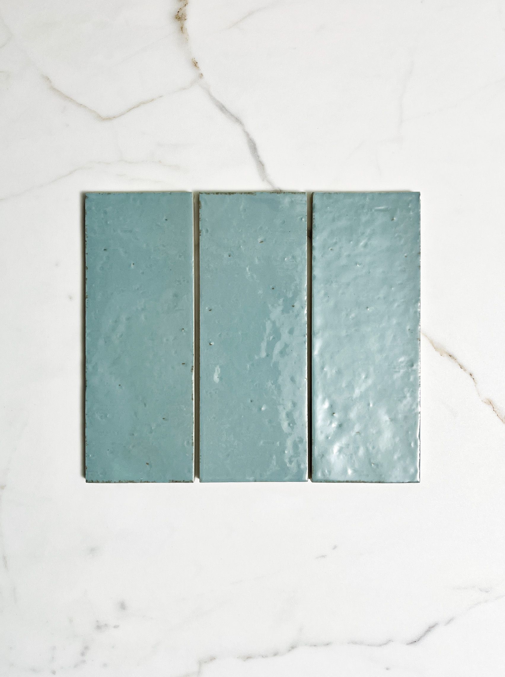 West Ridge Adams 7.5x20cm | Khaki Green Pitted Brick Wall Tile