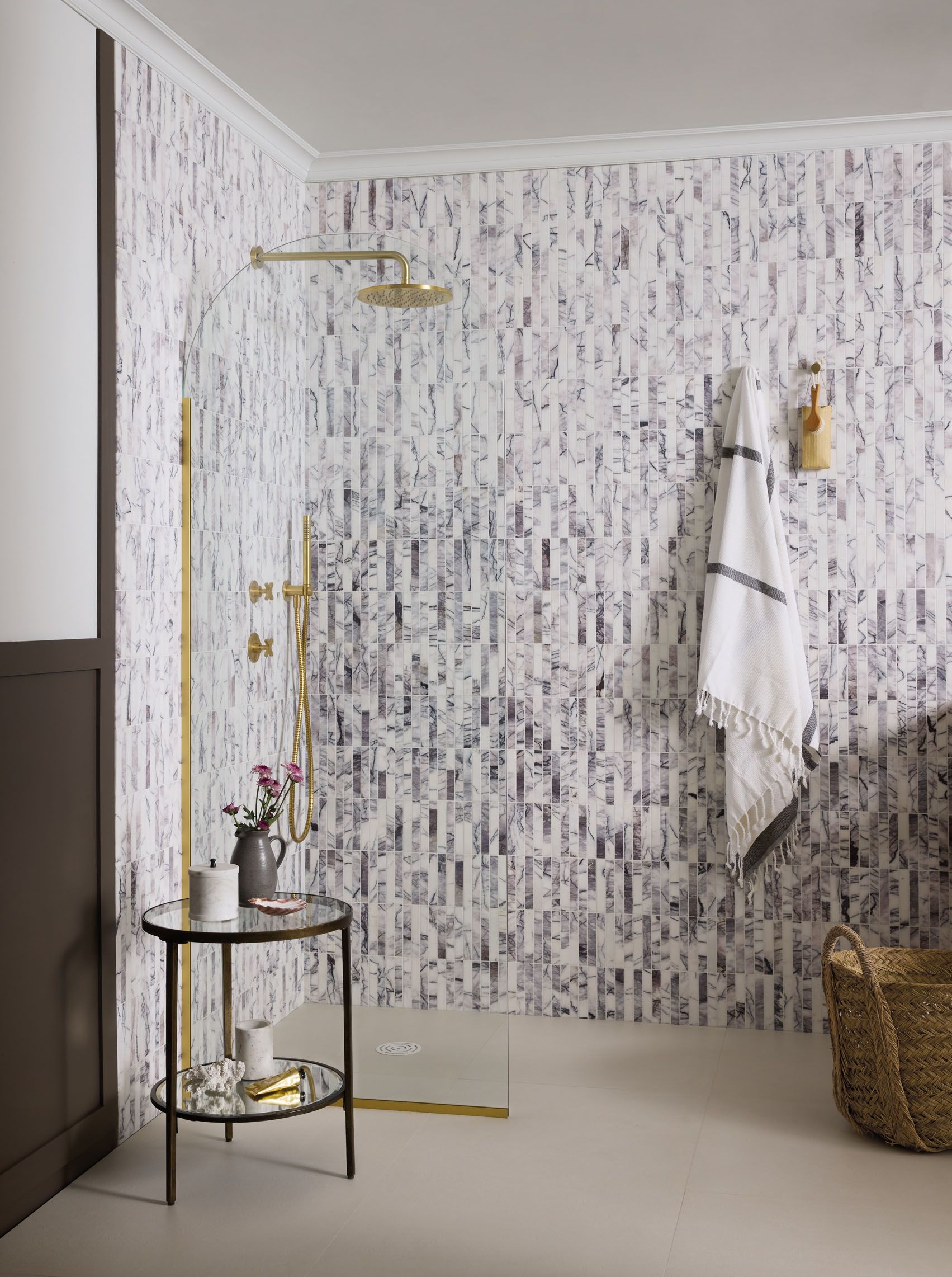 Kit Kat Mosaic Tiles | Claybrook | Free Samples & Free Delivery