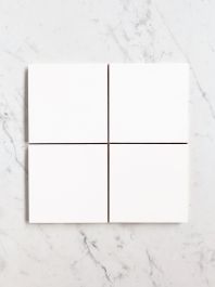 Idillio White Gloss | White Glazed Square Wall Tile
