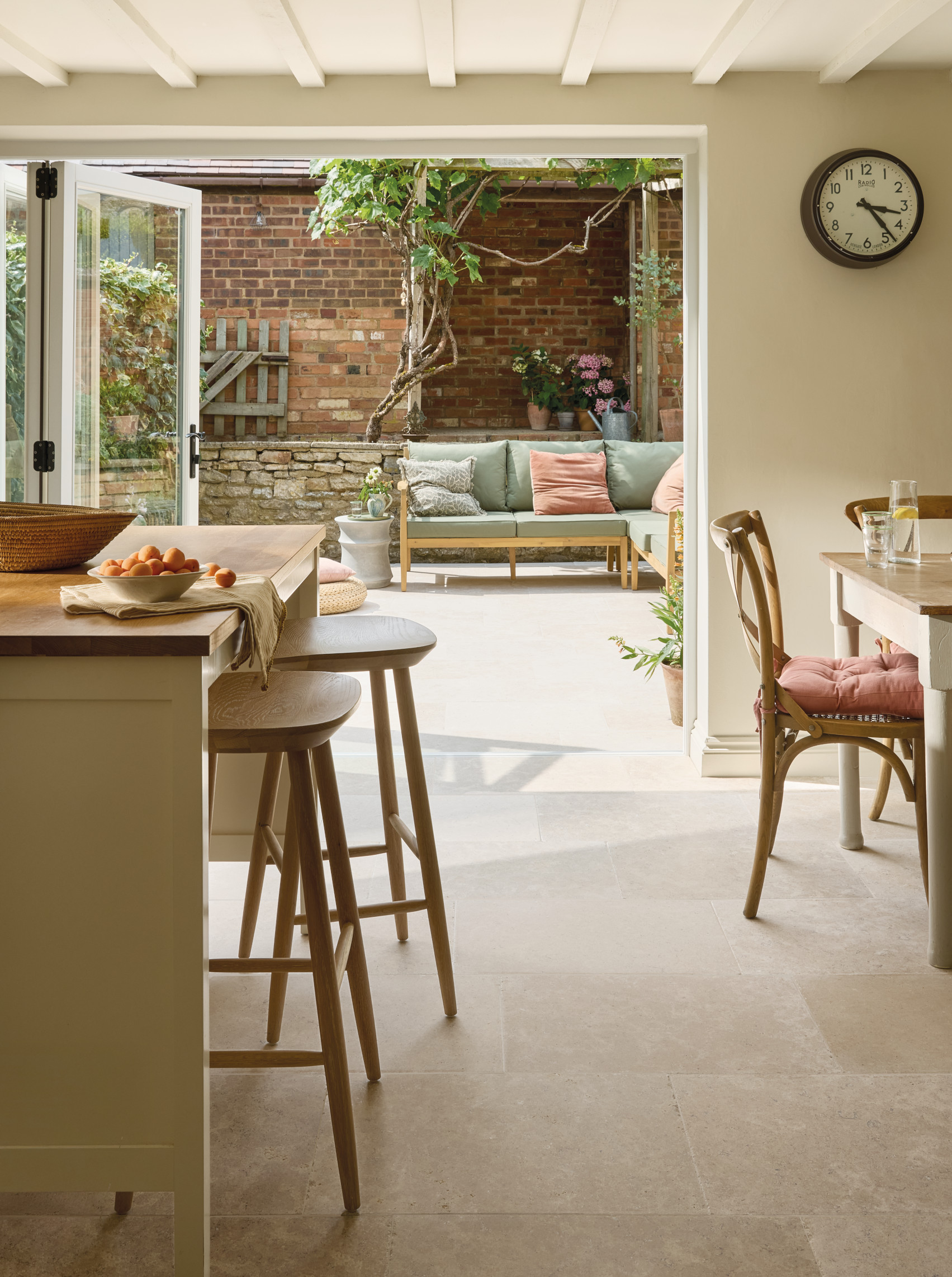Why we're loving natural limestone tiles right now